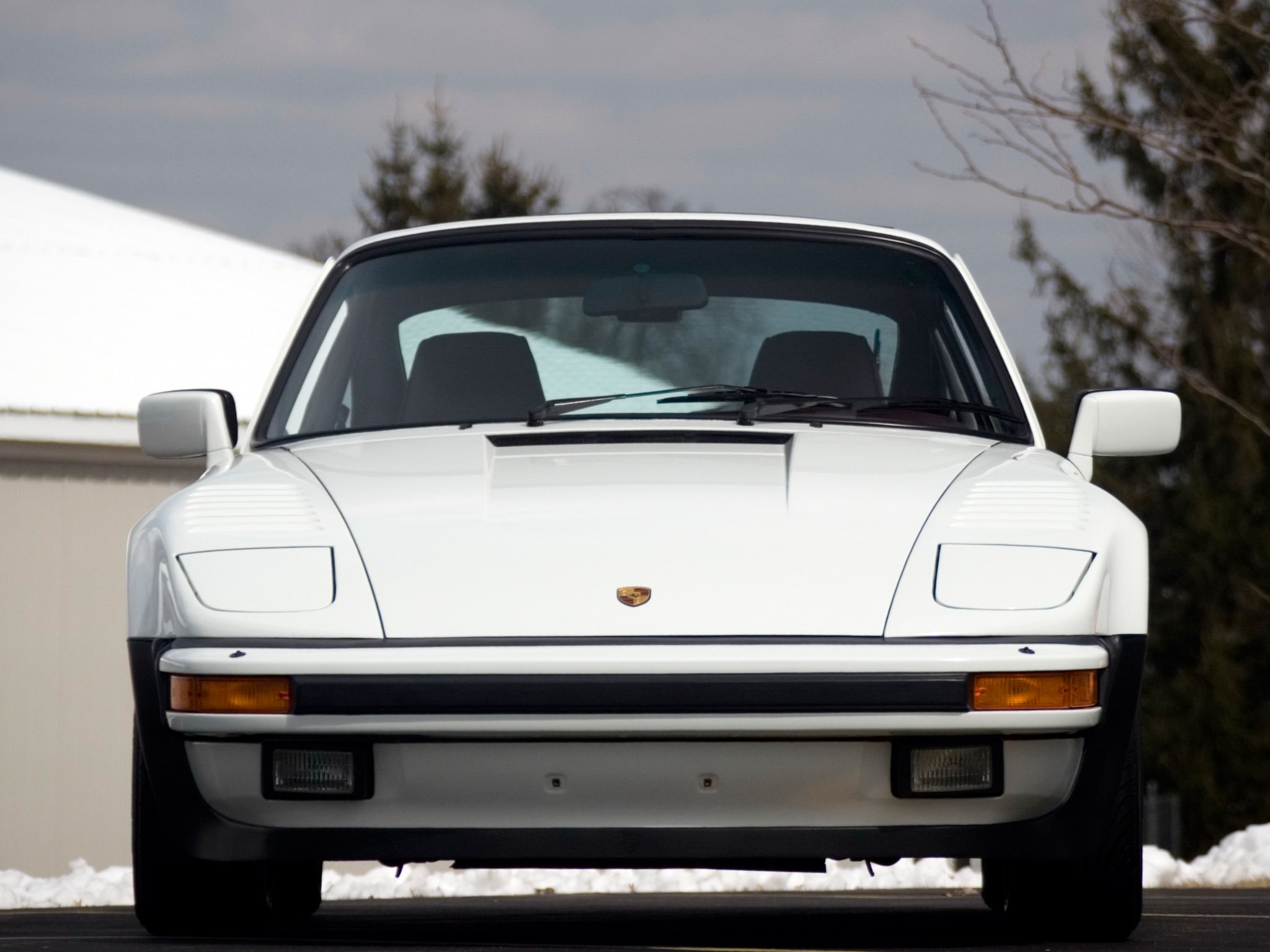 1987 89, Porsche, 911, Turbo, 3 3, Flachbau, Coupe, Us spec, 930 ...