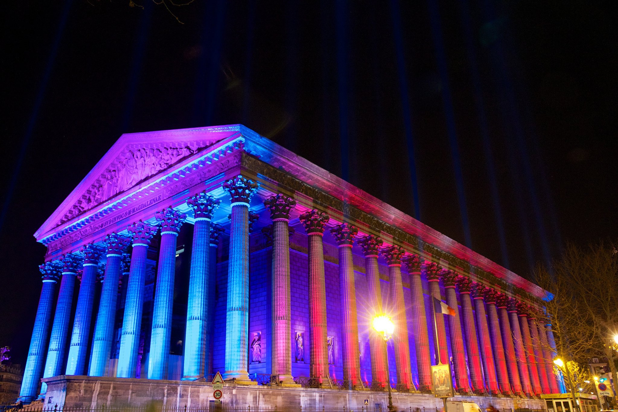 architecture, Cities, France, Light, Towers, Monuments, Night, Panorama ...
