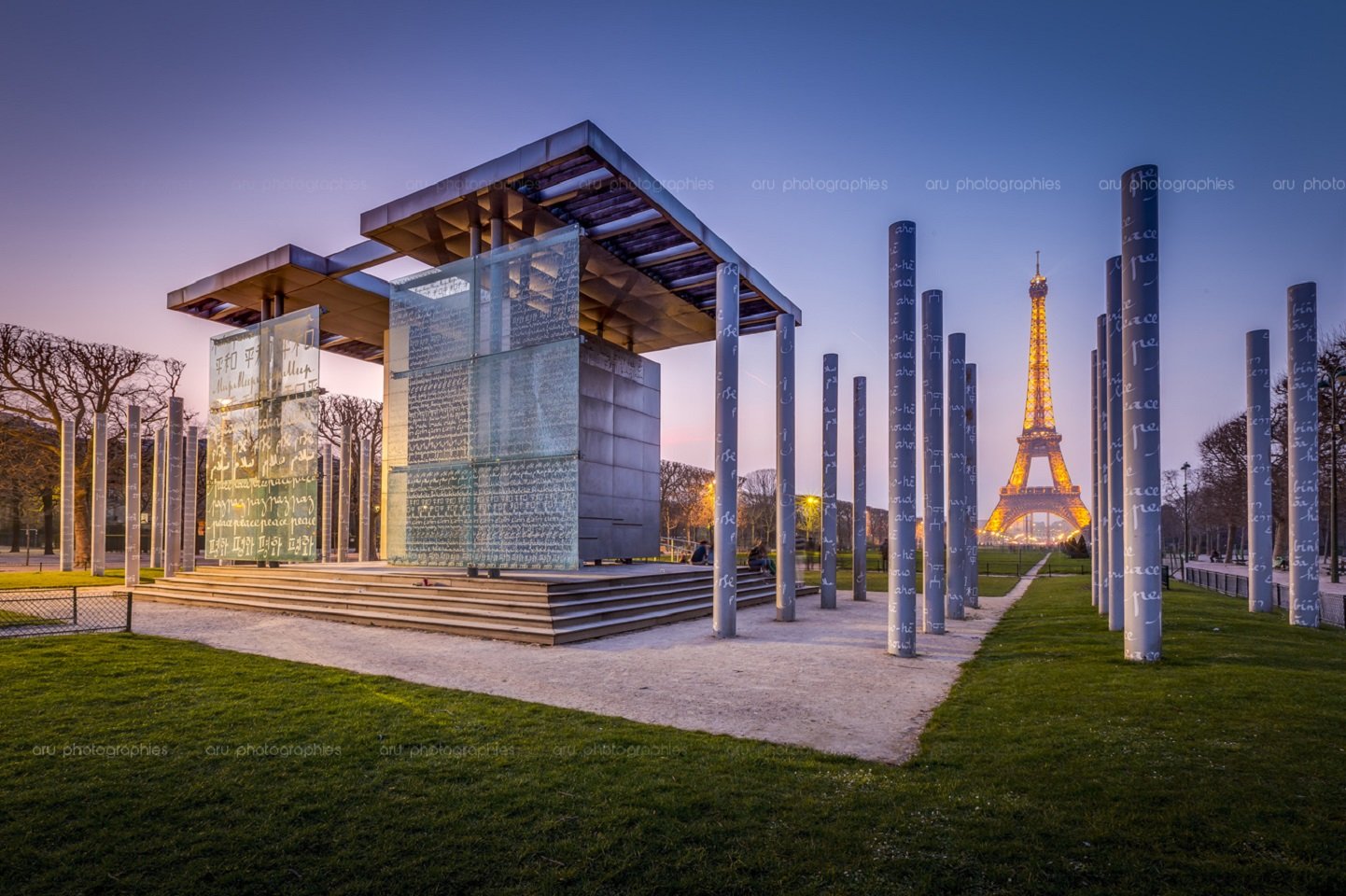 architecture, Cities, France, Light, Towers, Monuments, Night, Panorama ...