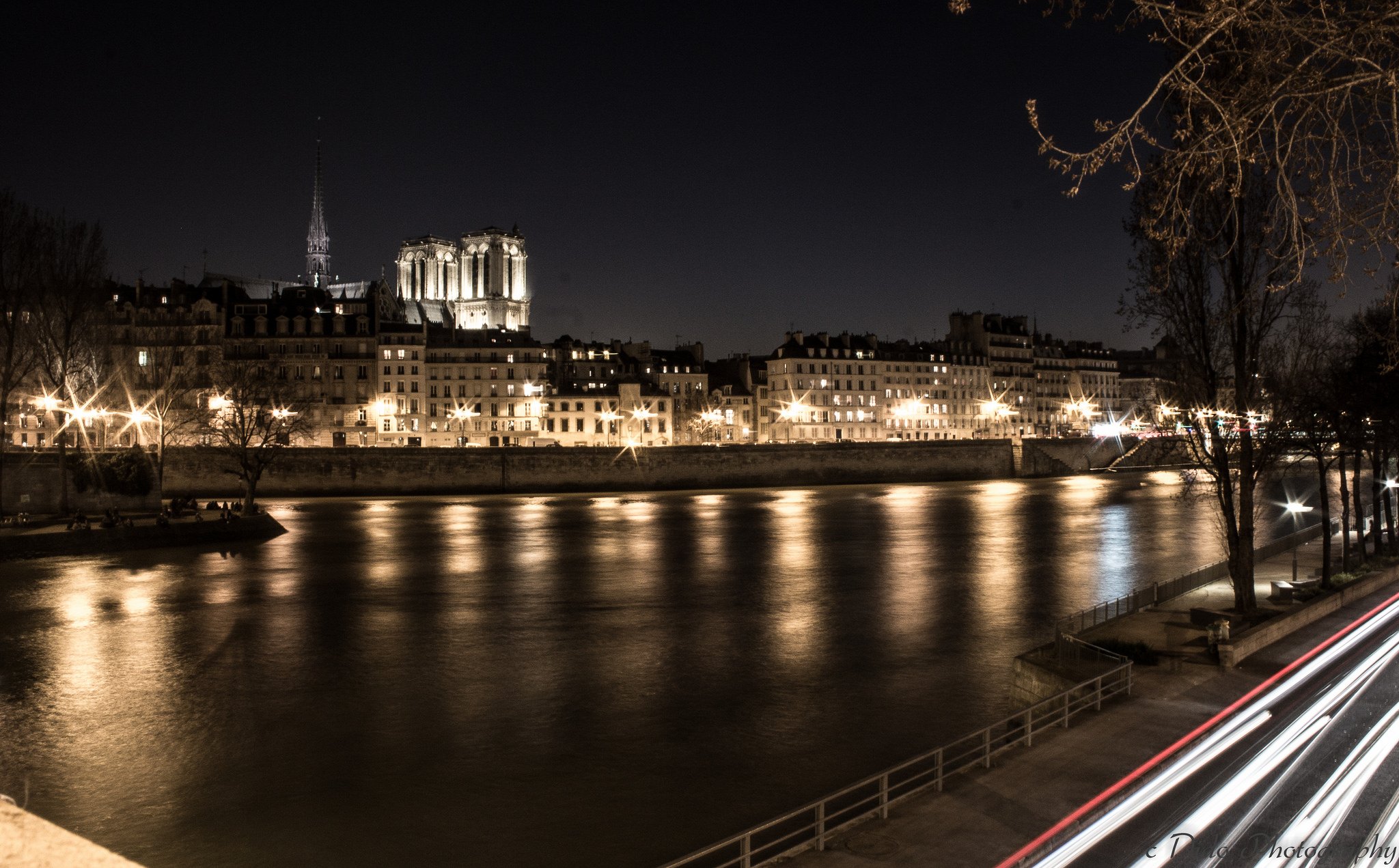 architecture, Cities, France, Light, Towers, Monuments, Night, Panorama ...