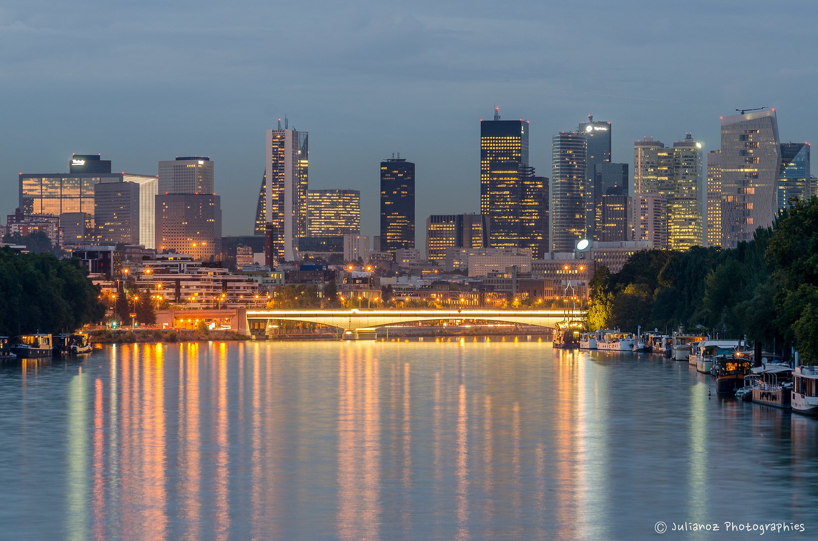 architecture, Cities, France, Light, Towers, Monuments, Night, Panorama ...