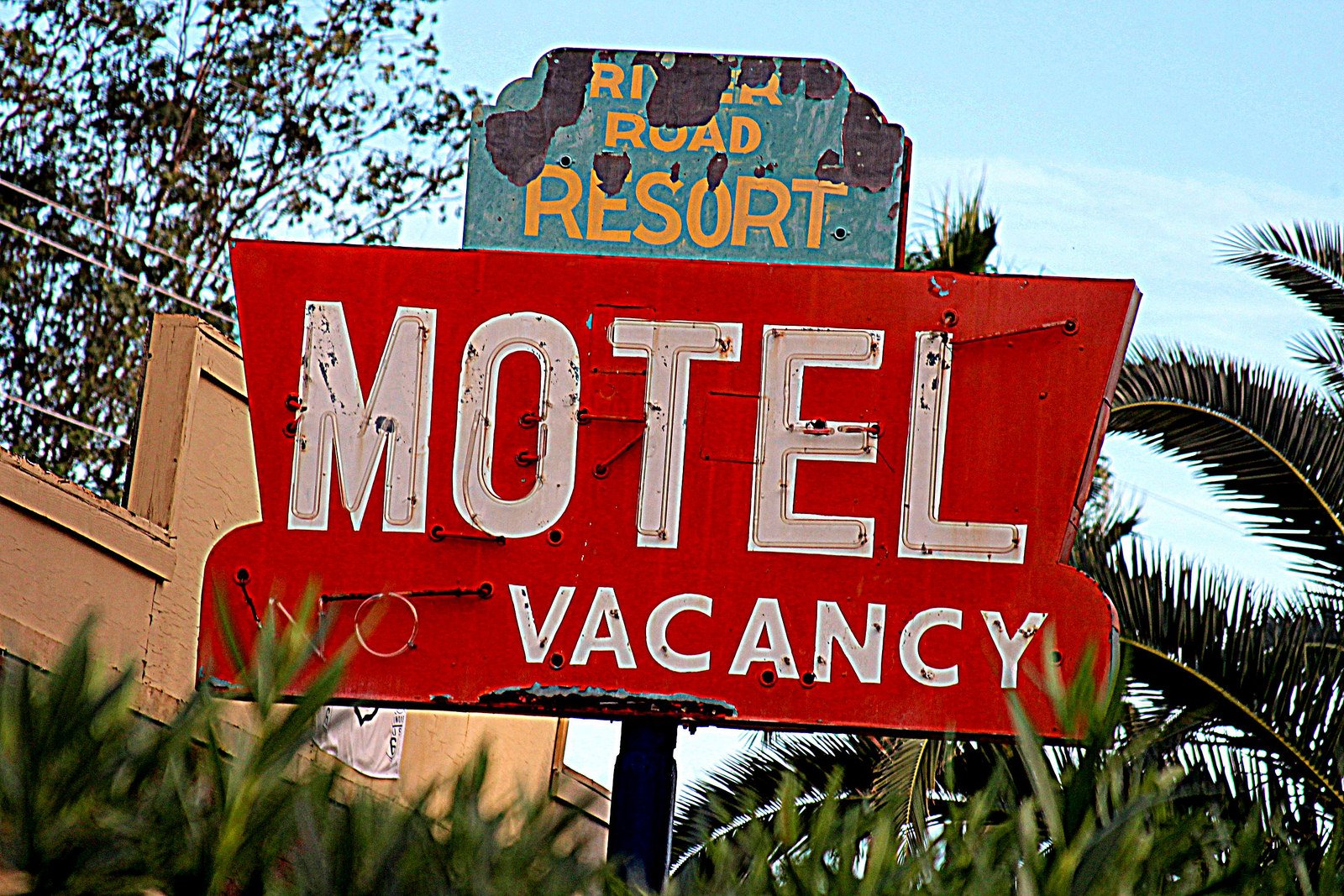 cities, Hotel, Motel, Vacancy, Food, Restaurant, Lights, Neon ...