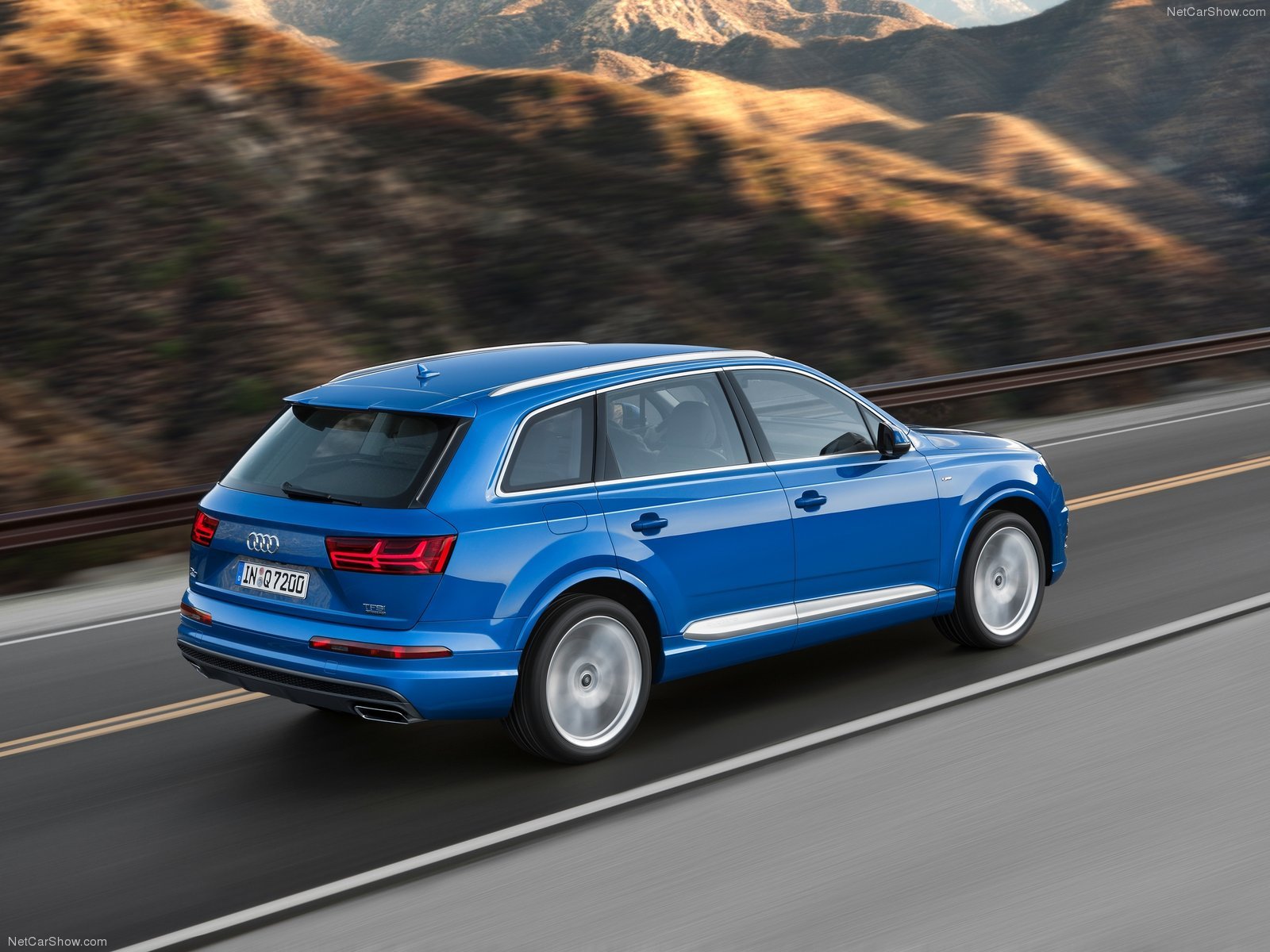 2015, Audi, Q7, Cars, Suv, Germany, Blue Wallpapers HD / Desktop and ...