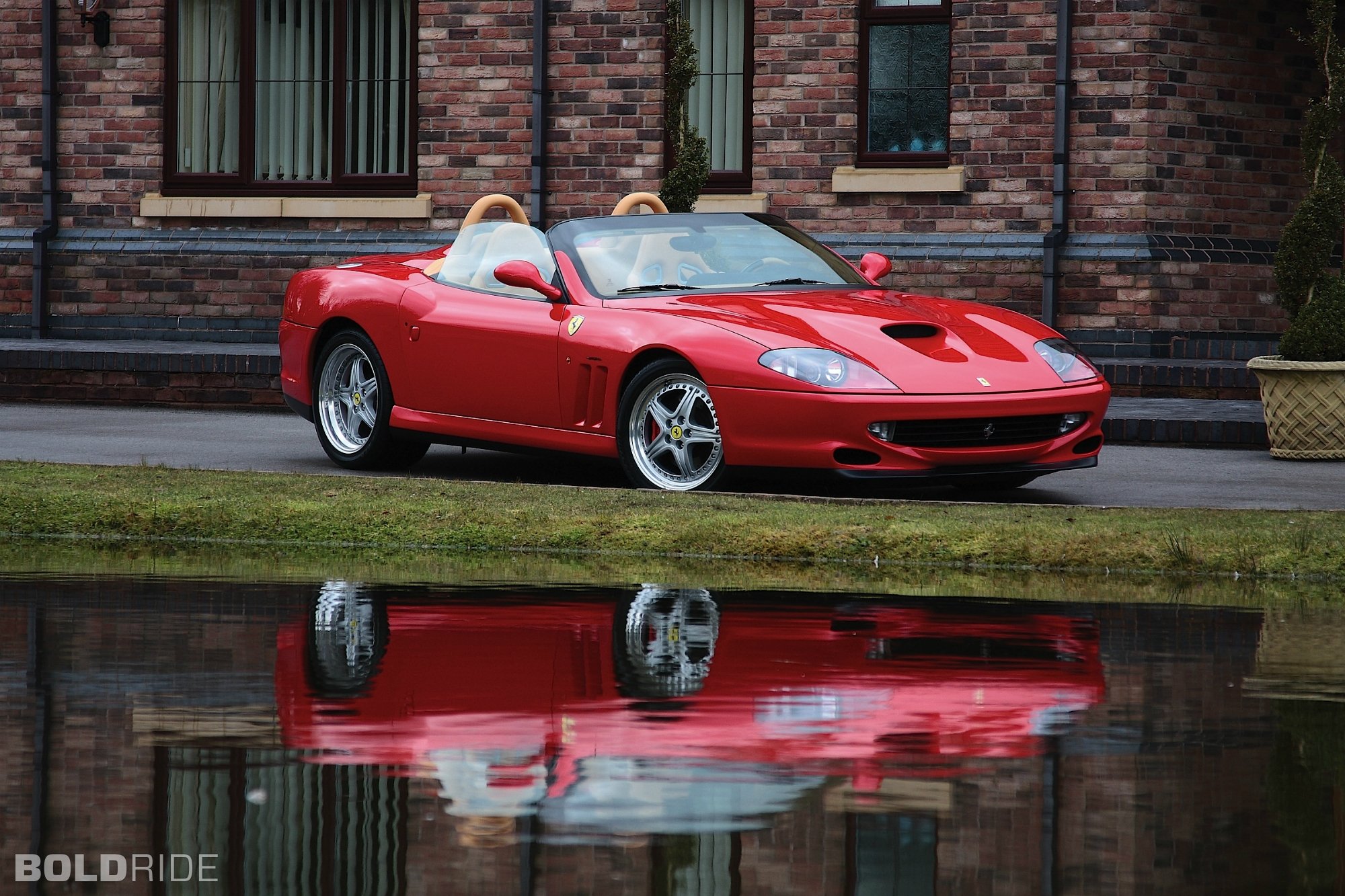 ferrari, 550, Barchetta, Convertible, Cars, Italia, Red, Rouge, Rosso ...