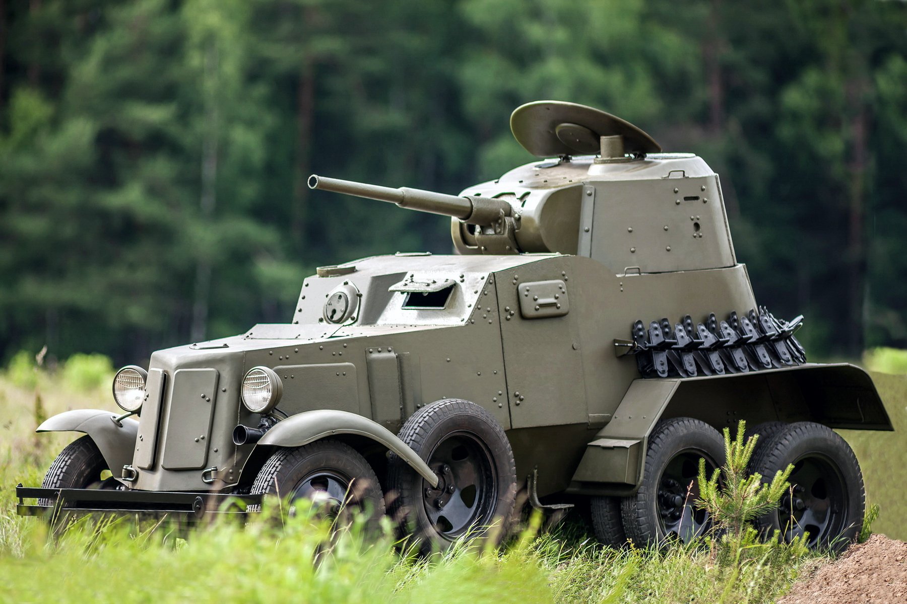 1938, Gaz, Ba10, 6x6, Military, Apc, Weapon, Retro, Russian Wallpapers ...