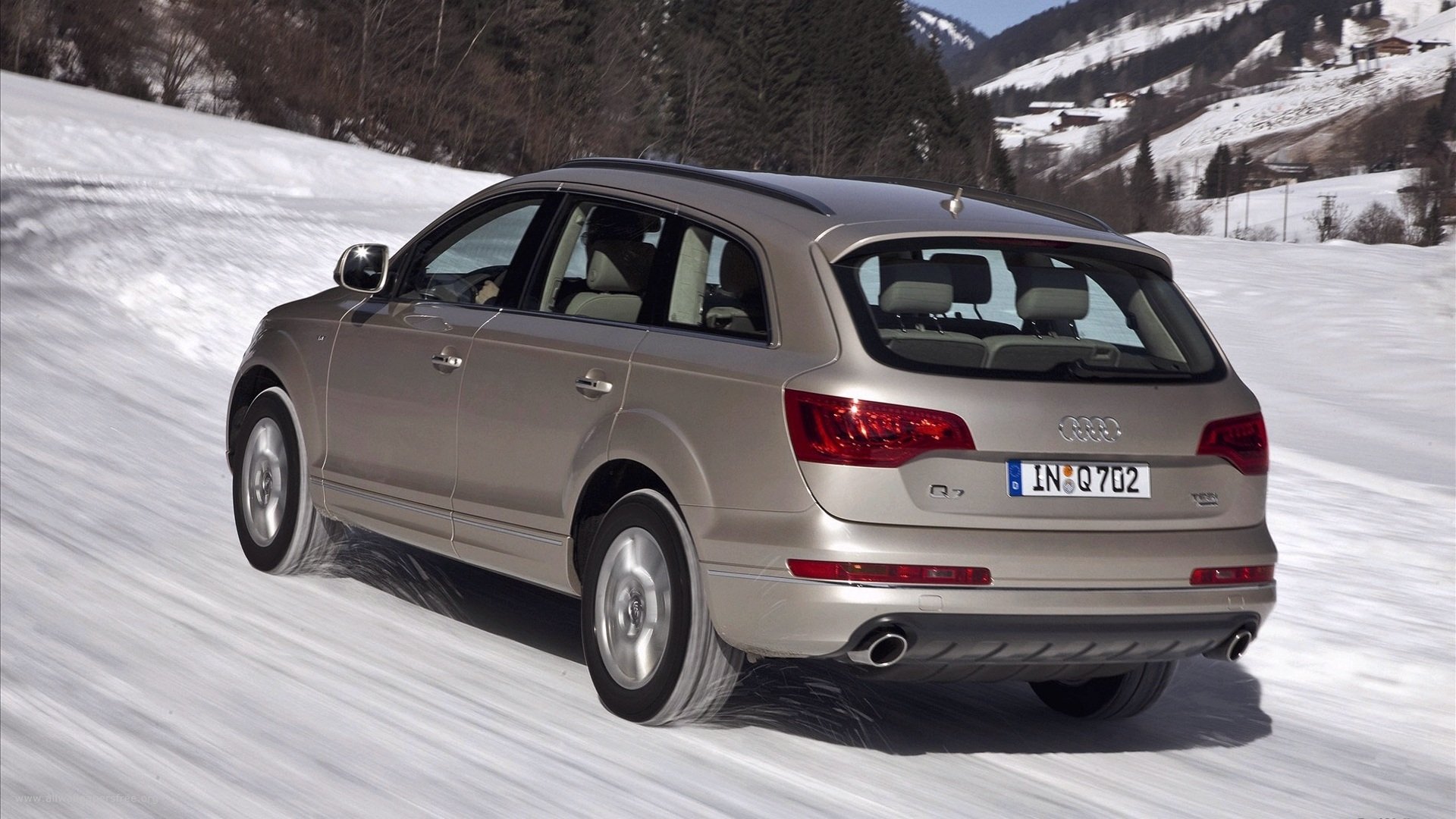 audi, Q7, V12, Tdi, Car, Vehicle, Suv, Quattro Wallpapers HD / Desktop ...