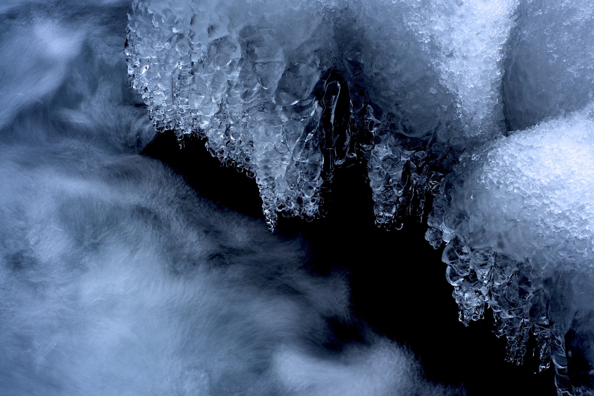 nature, Ice, Winter, Macro, Textures, Reflexions, Sculptures, Water ...