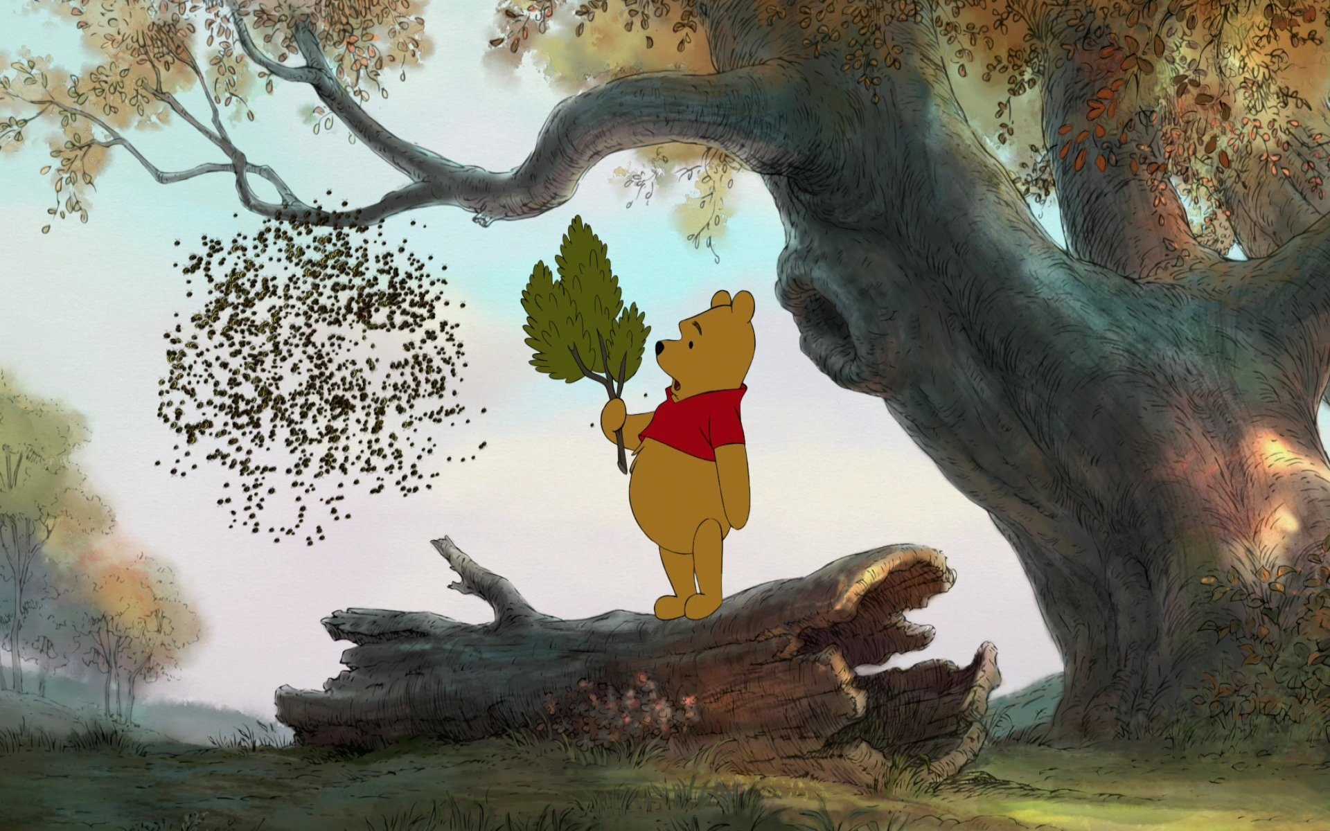 winnie, The, Pooh, Bear, Yellow, Cartoon, Adventure, Family Wallpapers ...