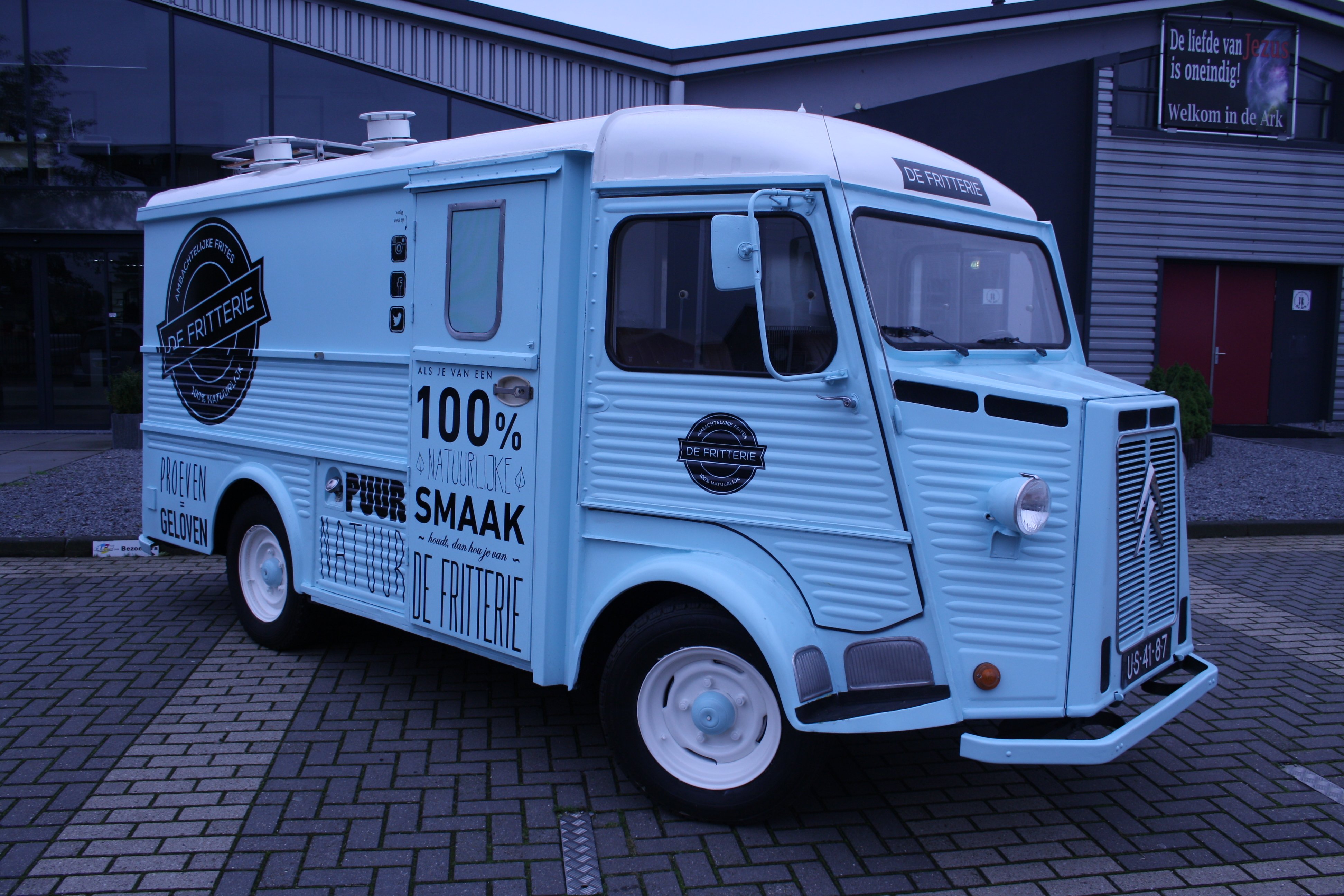 citroen, Type h, Classic, Cars, French, Fourgonnette, Truck, Van, Food ...