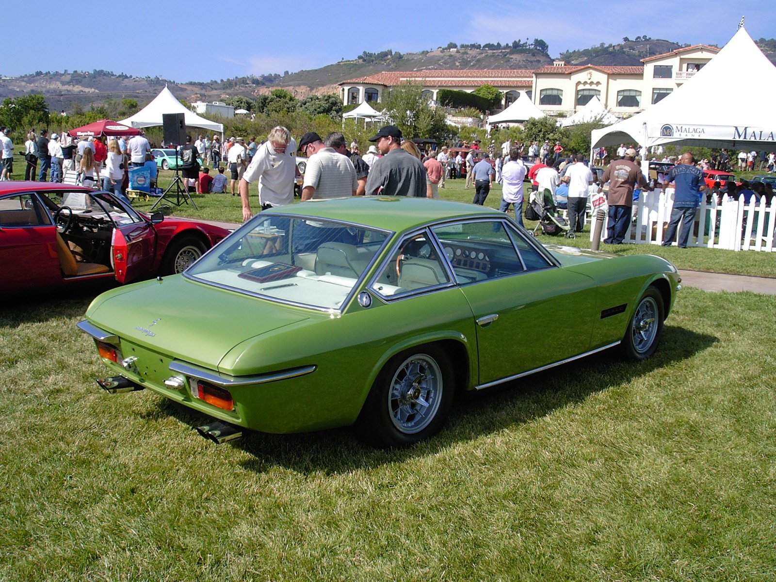 car, Classic, Islero, Italy, Lamborghini, Sportcars, Supercars, Green ...