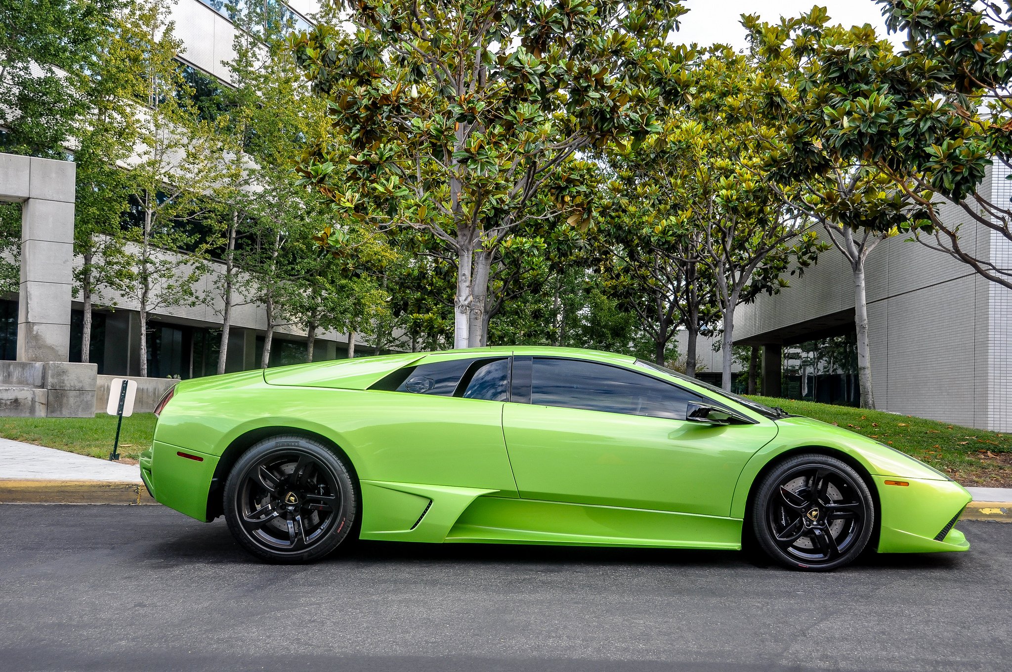 lamborghini, Murcielago, Cars, Coupe, Supercars, Italy, Green, Vert ...