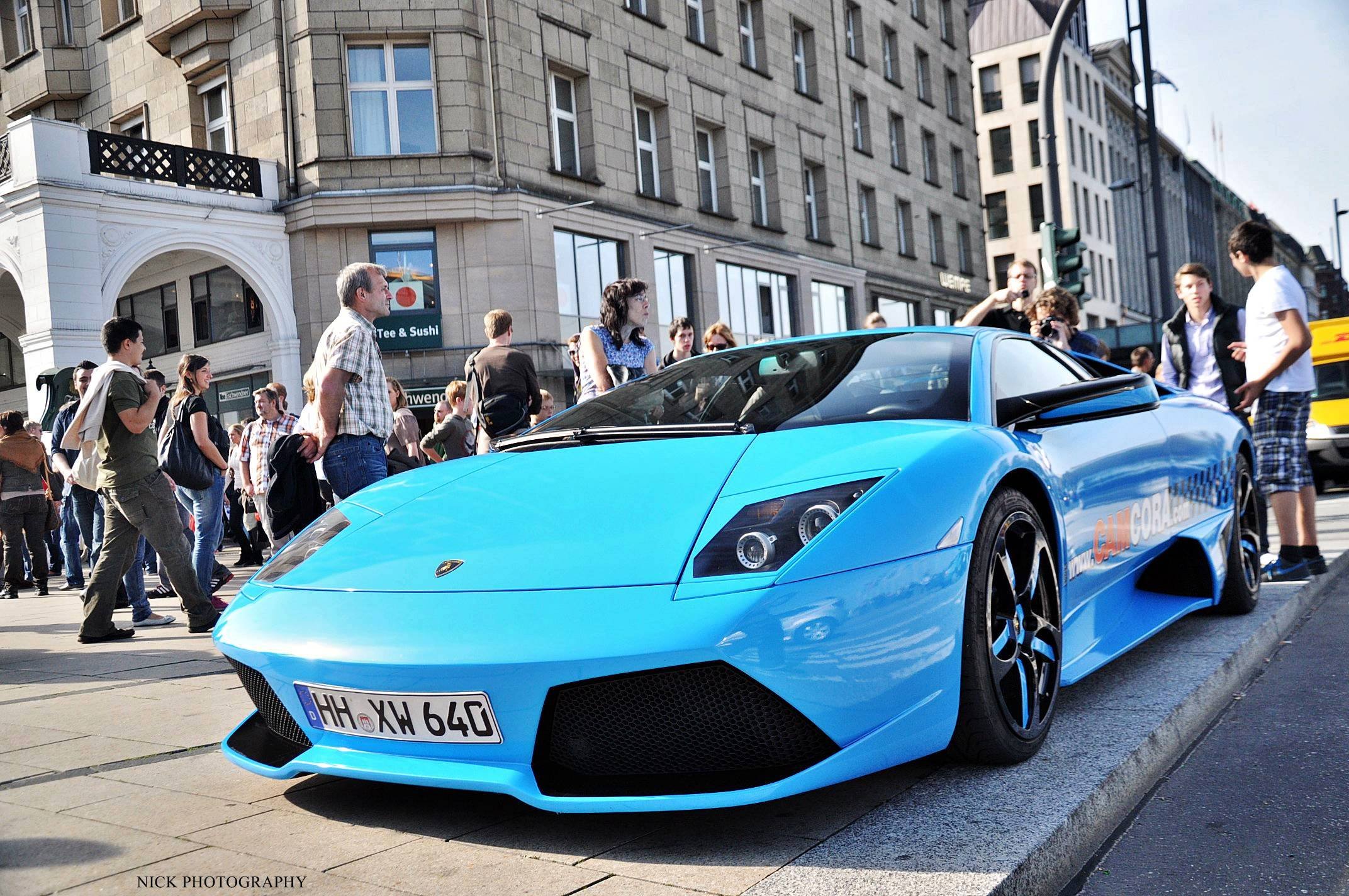 Lamborghini Diablo Blue Murcielago