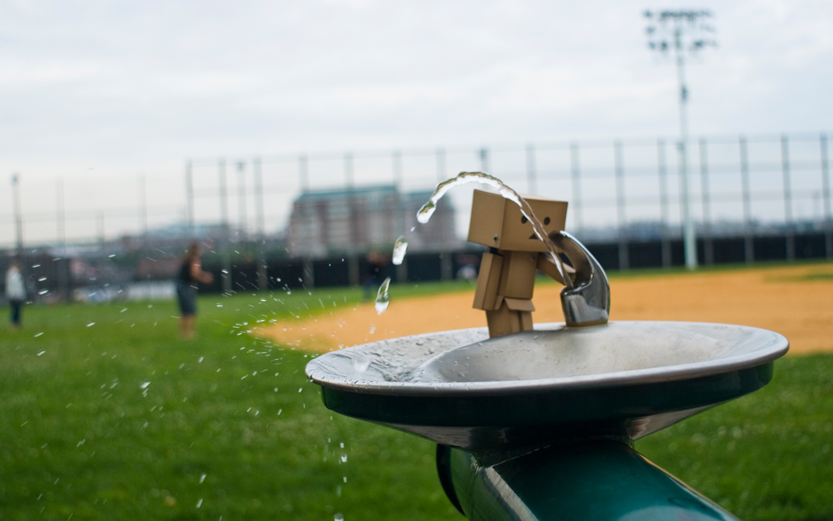 danboard, Water, Fountain, Baseball, Field Wallpapers HD / Desktop and ...