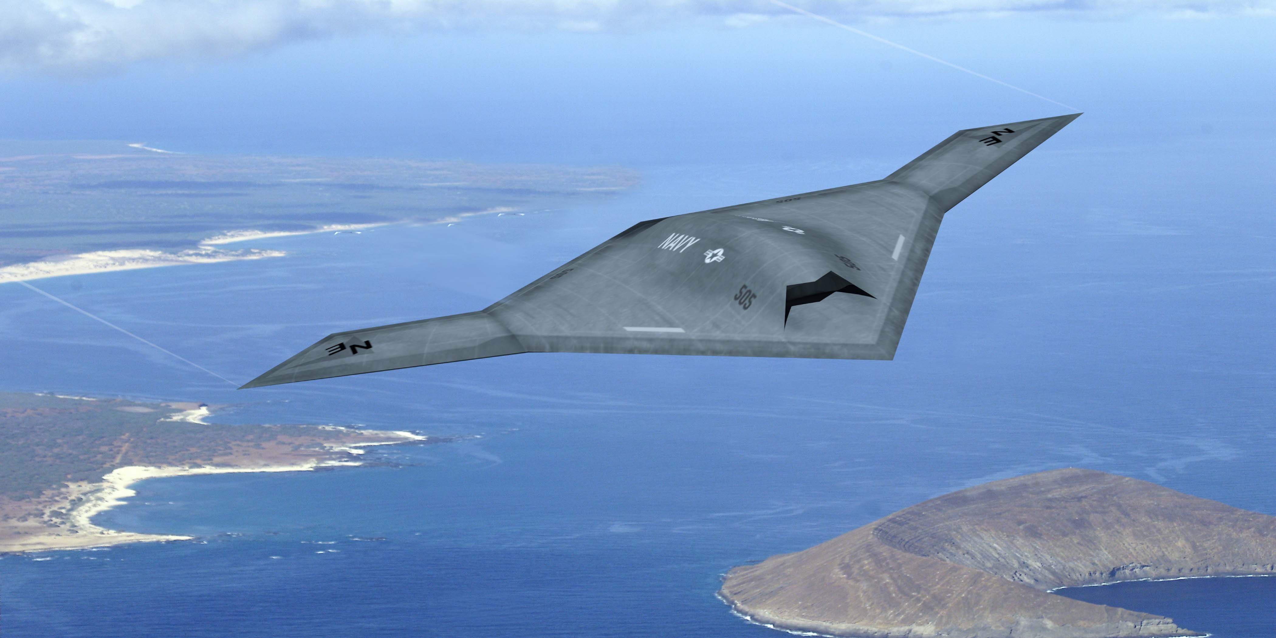 northrop, Grumman, X 47b, Fighter, Jet, Concept, Drone, Military ...