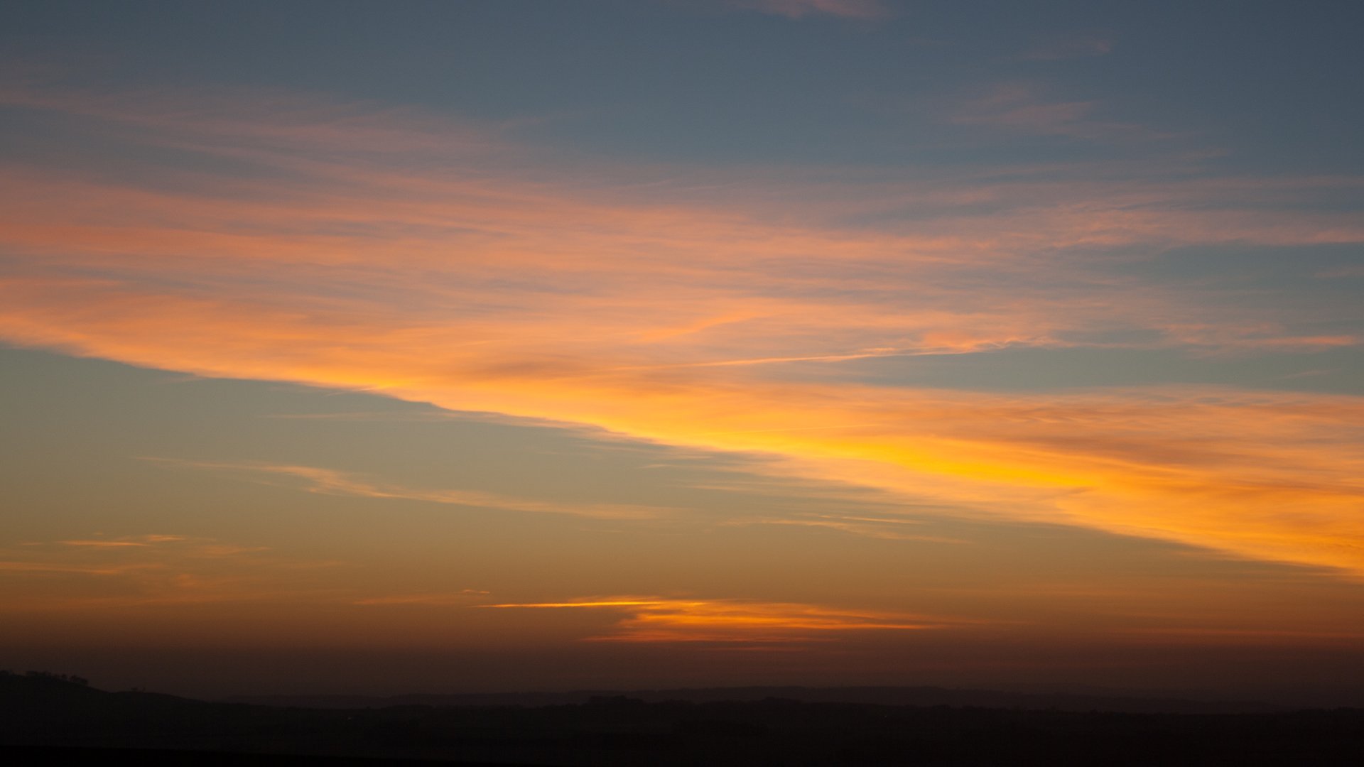 hackpen, Hill, Wiltshire, Sunset, In, February Wallpapers HD / Desktop ...
