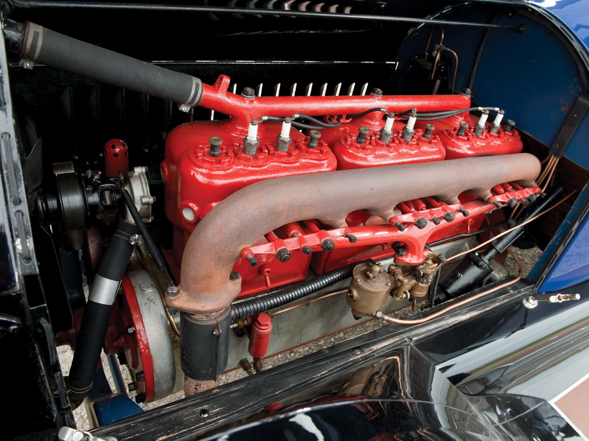 1915, Mitchell, Light, Six, 6 passenger, Touring, Retro, Vintage ...