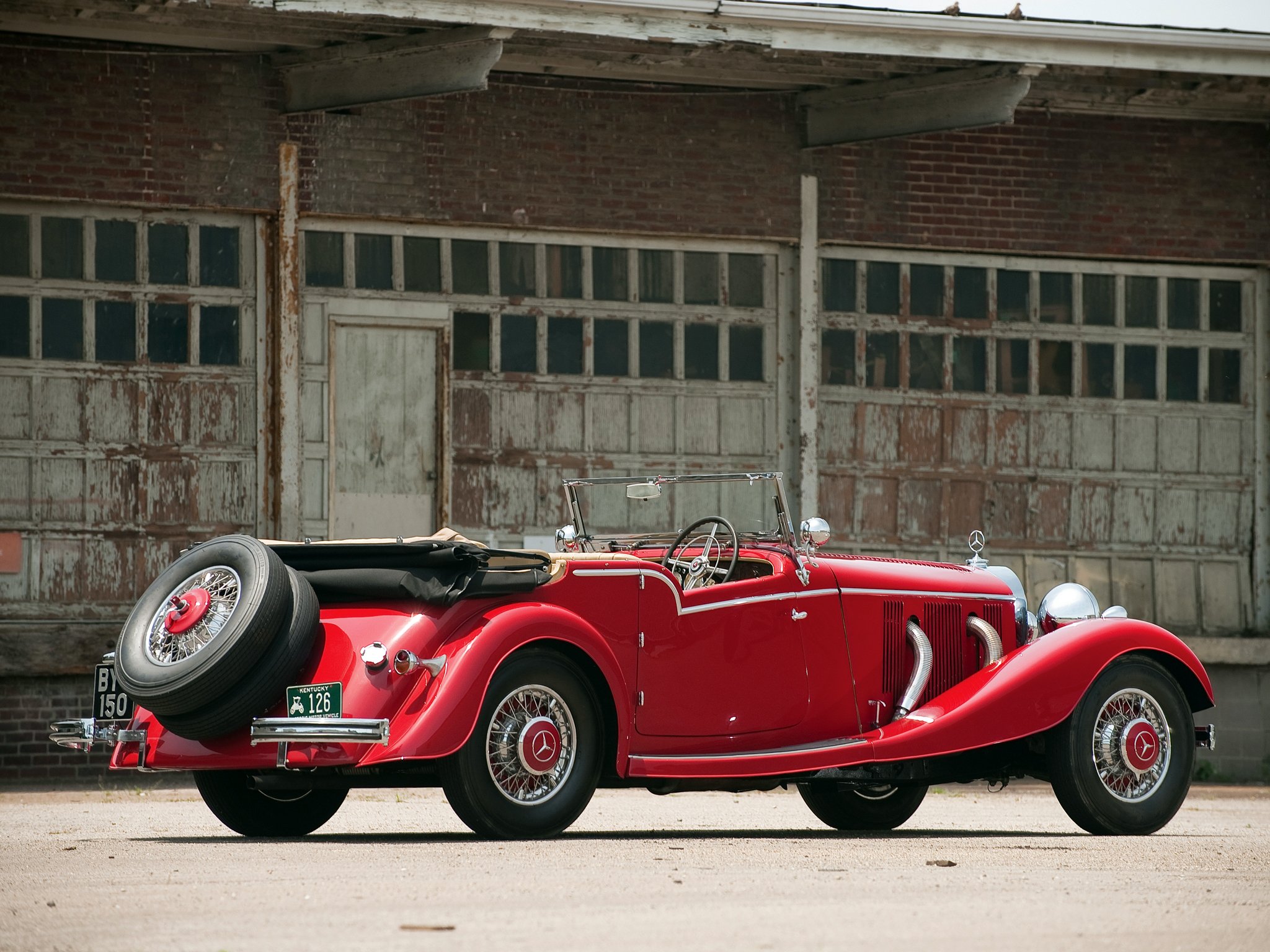 mercedes, Benz, 500k, Tourer, By, Mayfair, 1934, Classic, Cars ...