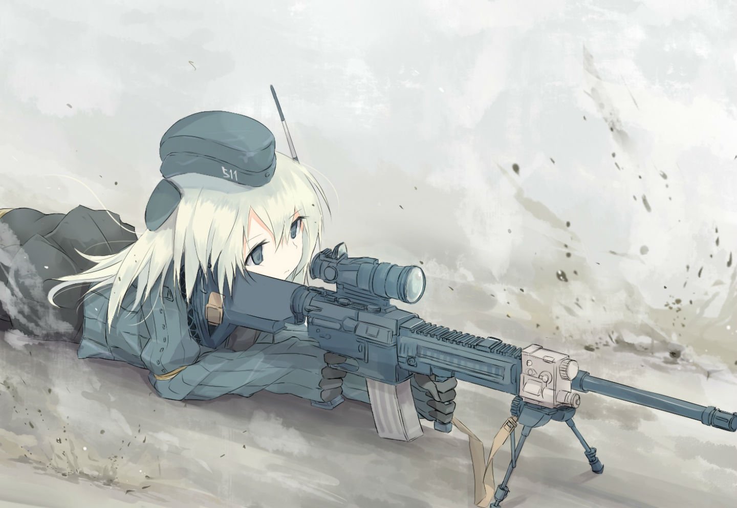 gray, Gun, Hat, Kantai, Collection, Nao, qqqbb , U 511, kancolle ...