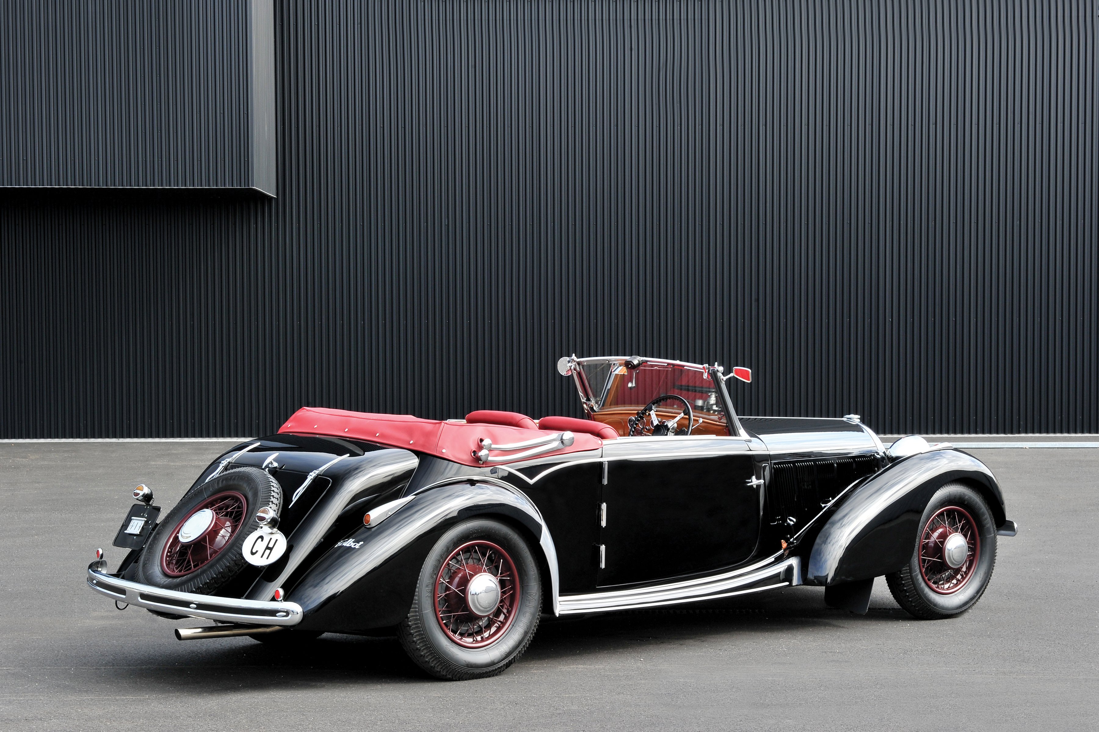 1938, Talbot, Lago, T23, Mayor, Cabriolet, Retro, Vintage, Luxury ...