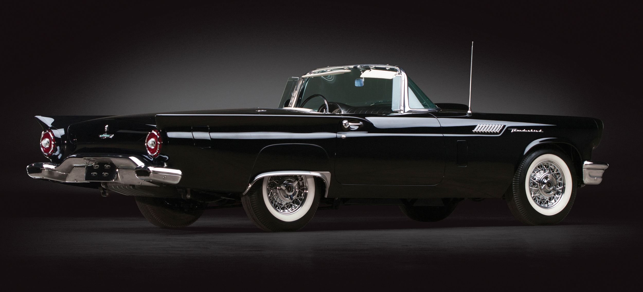 1957, Ford, Thunderbird, Retro, Muscle, Luxury Wallpapers HD / Desktop ...