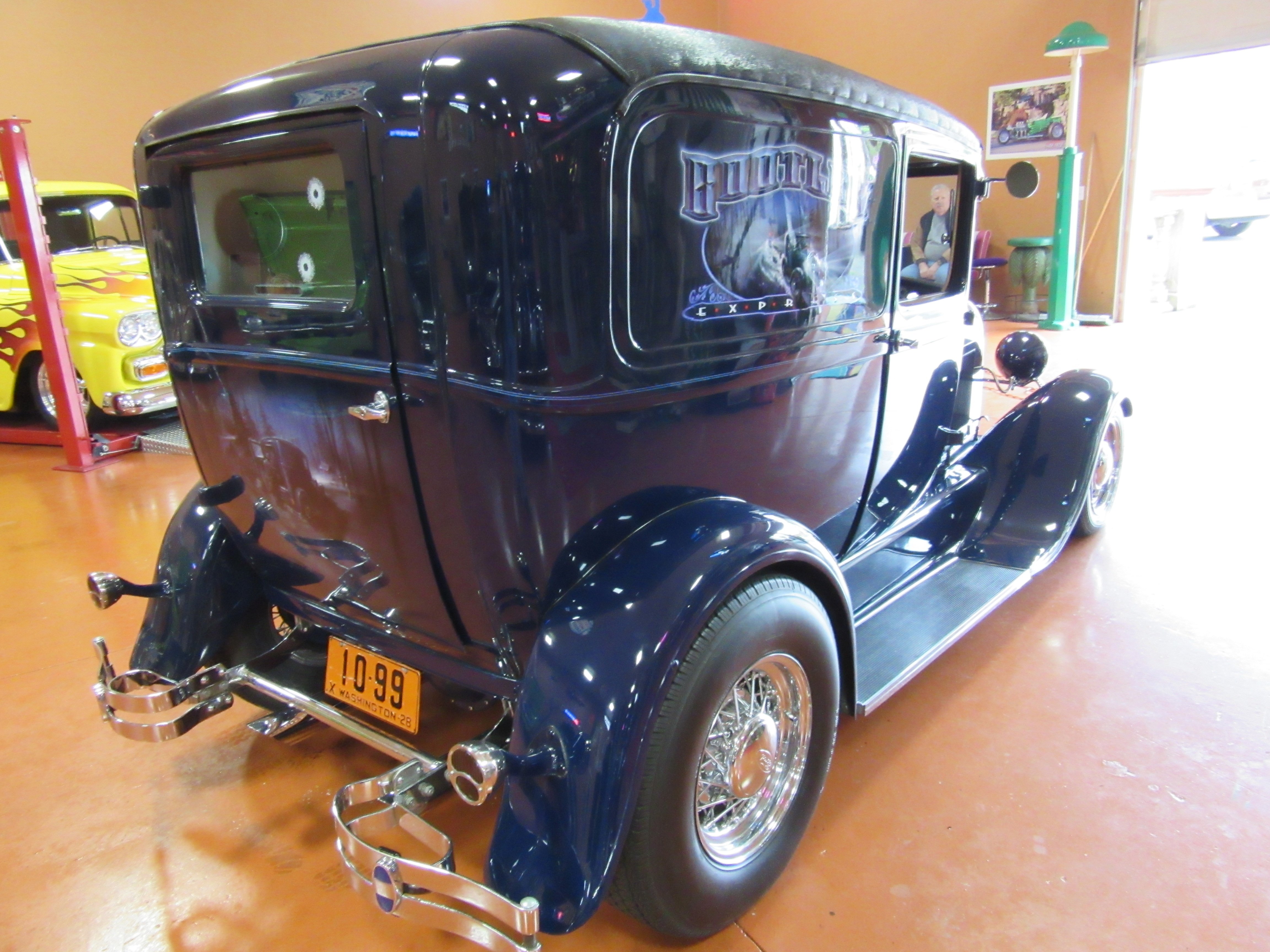1928, Ford, Sedan, Delivery, 350ci, Retro, Hot, Rod, Rods, Vintage ...