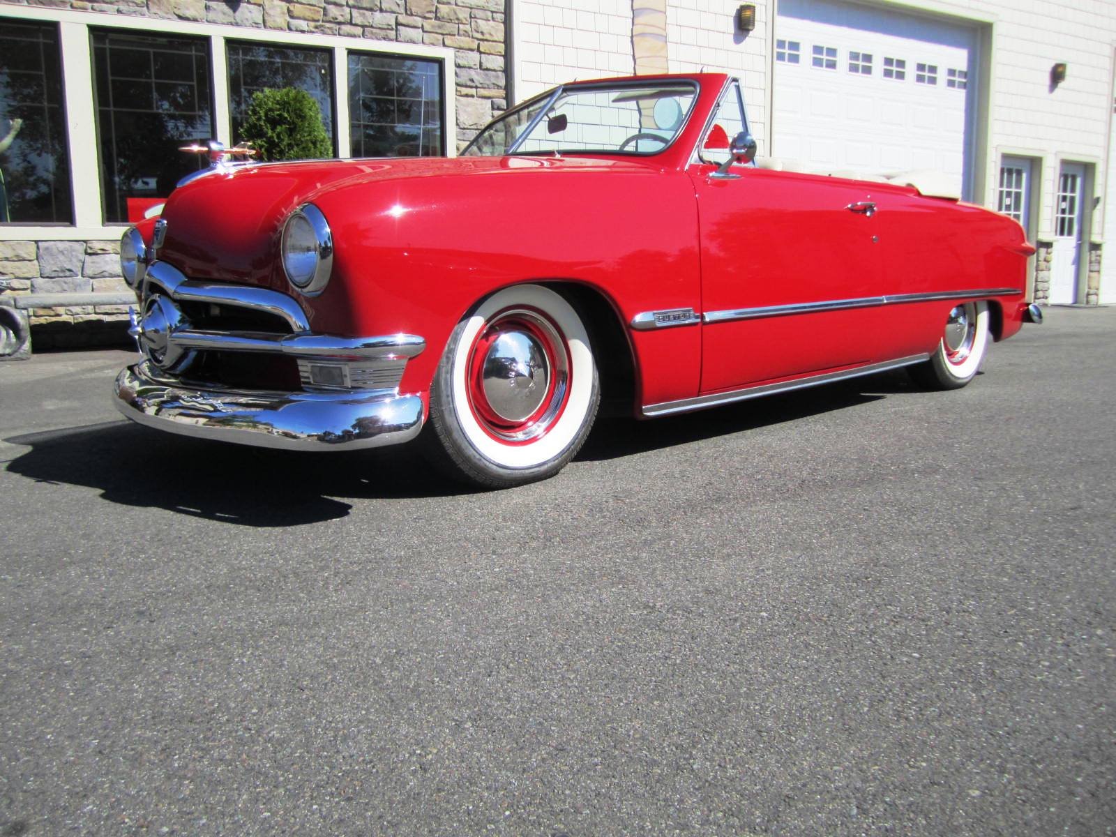 1950, Ford, Deluxe, Convertible, Custom, Hot, Rod, Rods, Retro ...