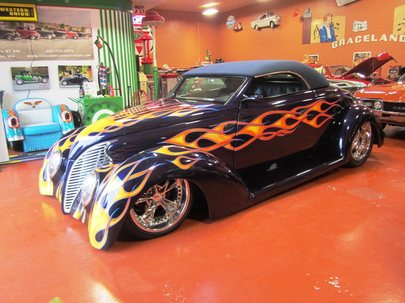 1939, Ford, Coast, To, Coast, 350ci, Hot, Rod, Rods, Vintage, Retro ...