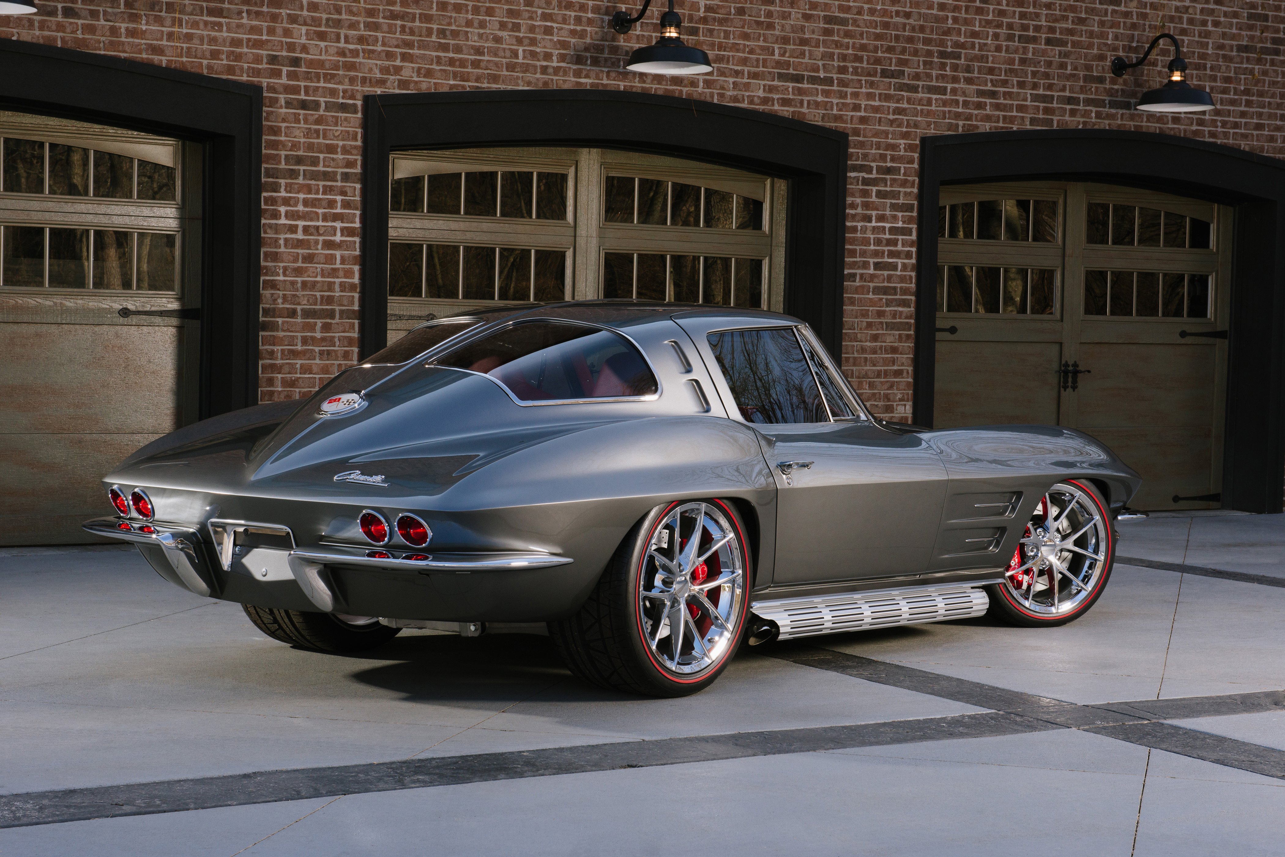 1963, Chevrolet, Corvette, Streetrod, Street, Rod, Hot, Muscle, Classic ...