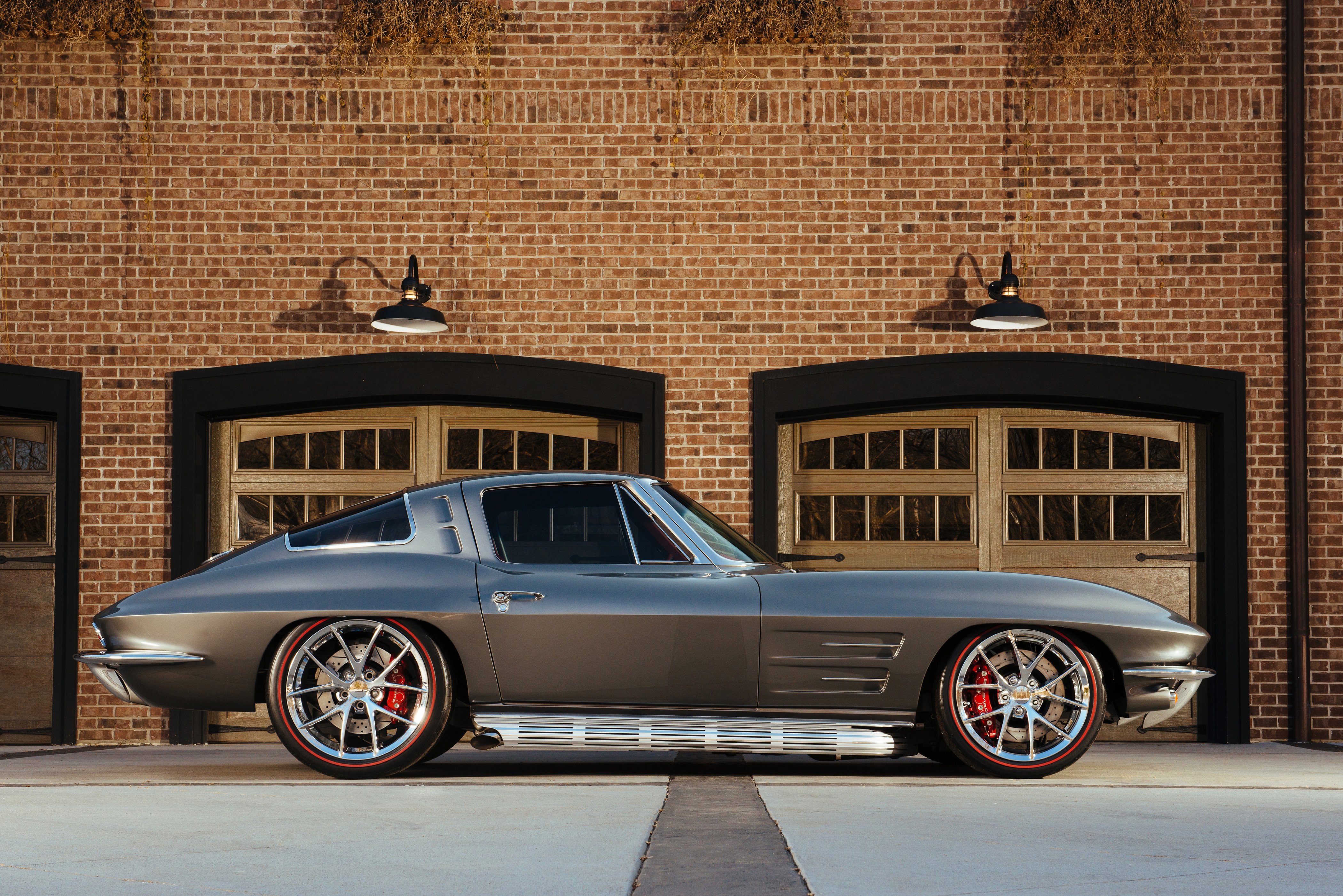1963, Chevrolet, Corvette, Streetrod, Street, Rod, Hot, Muscle, Classic ...