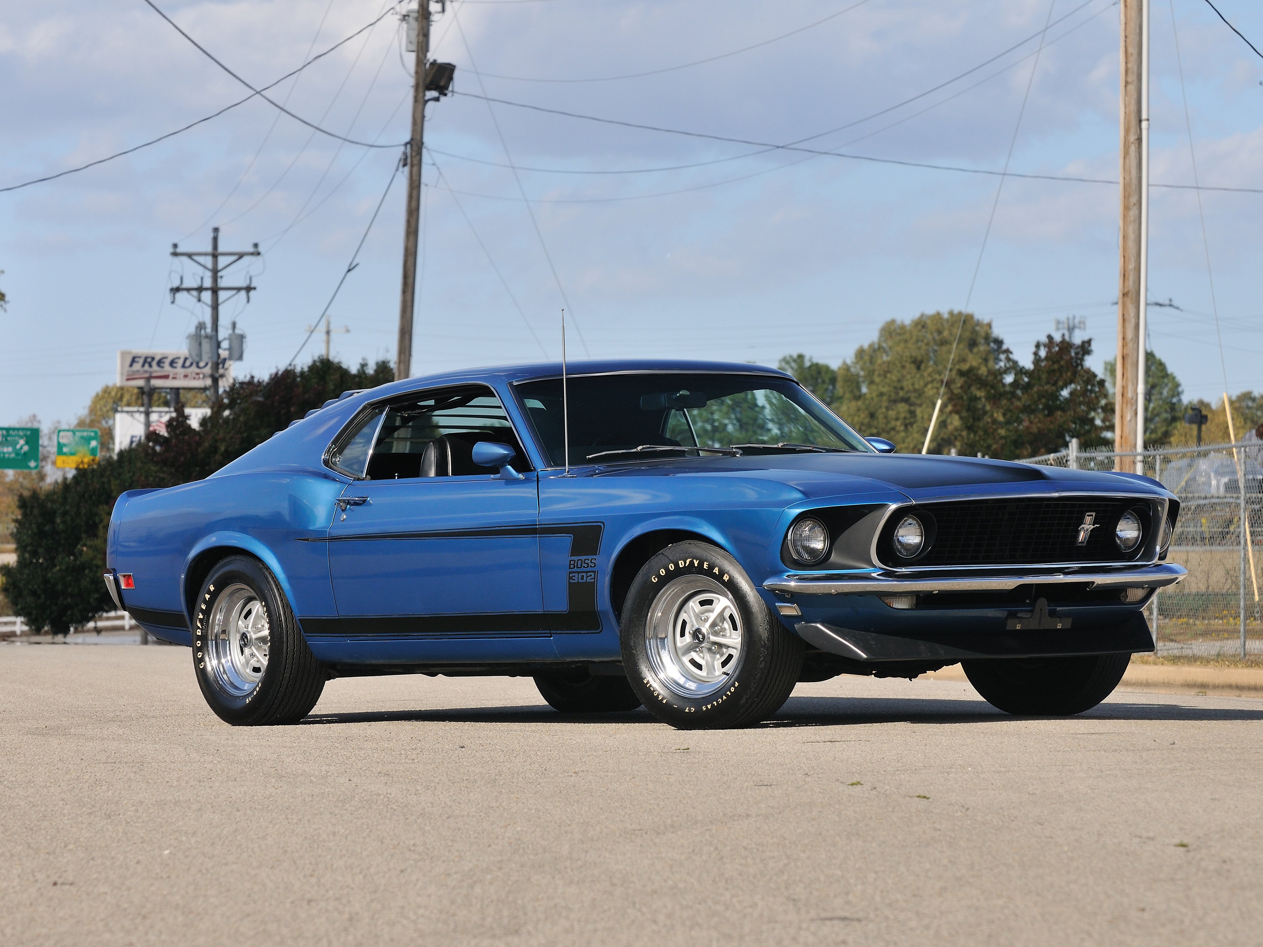 1969, Ford, Mustang, Boss, 3, 02fastback, Muscle, Classic, Usa ...