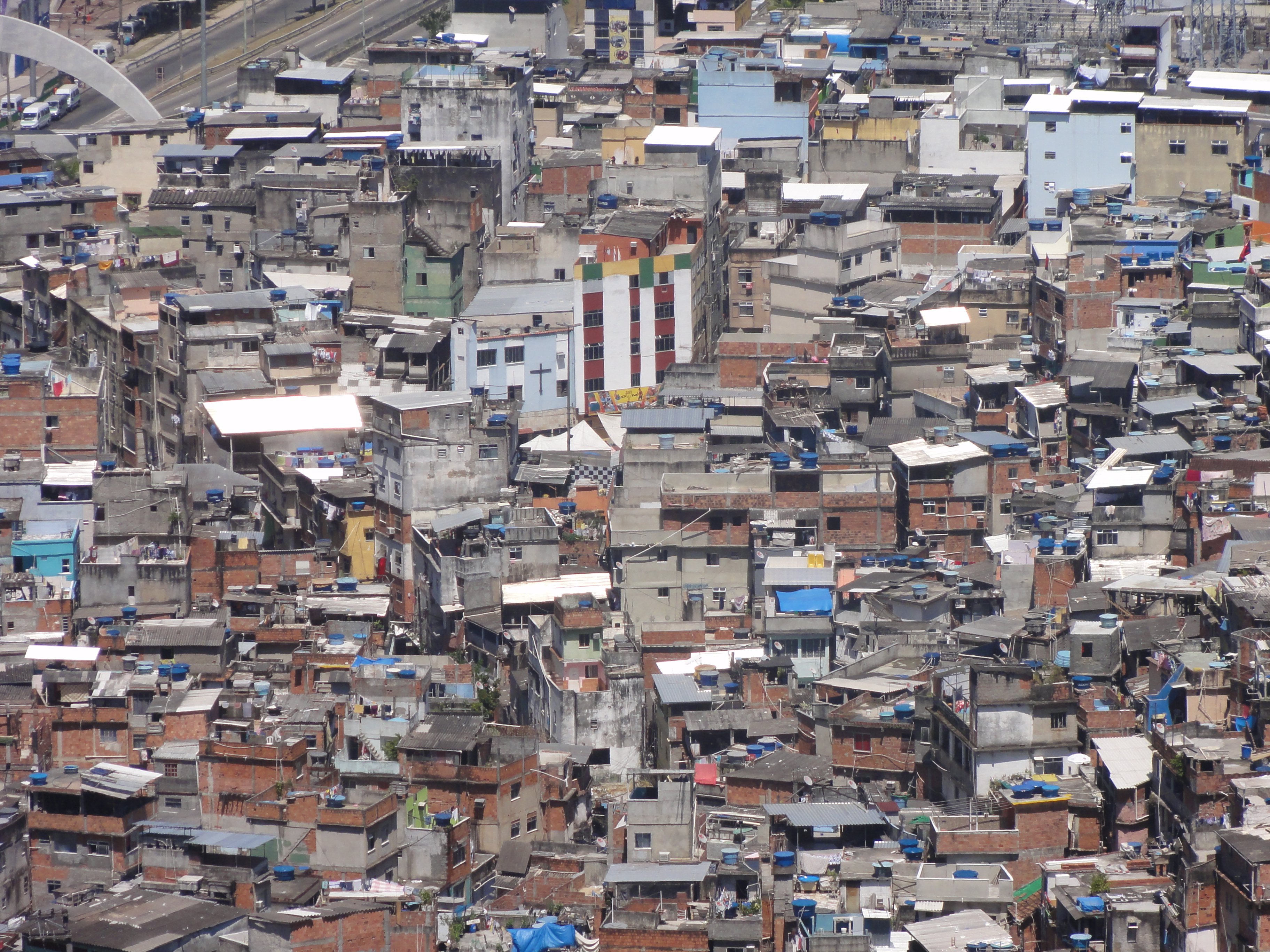 favela, Brazil, Rio, De, Janeiro, Slum, House, Architecture, City ...