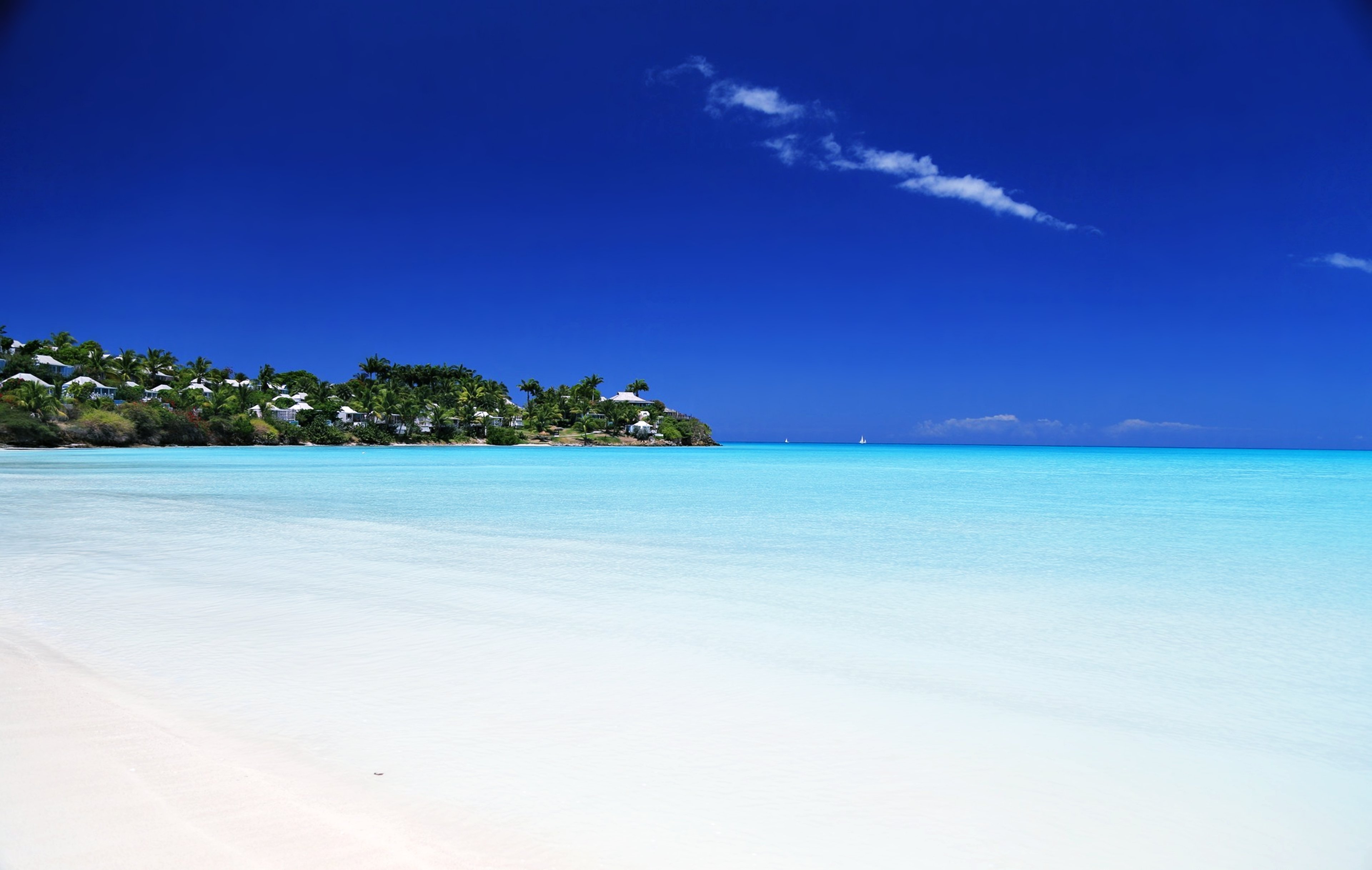 islands, Sea, Ocean, Trees, Sky, Blue, Sunny, Sand, Beaches, Summer ...