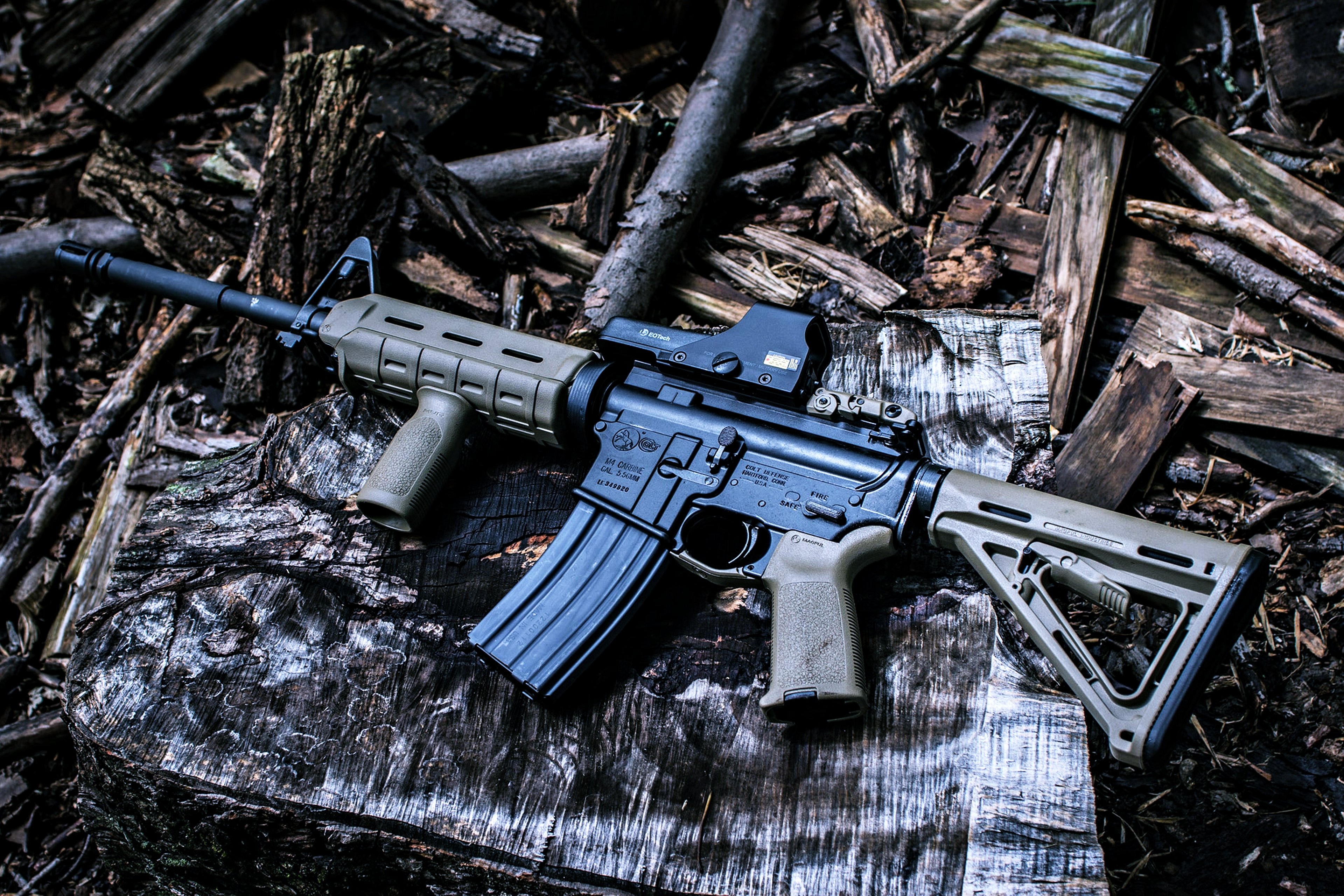 Military Gun Wallpaper