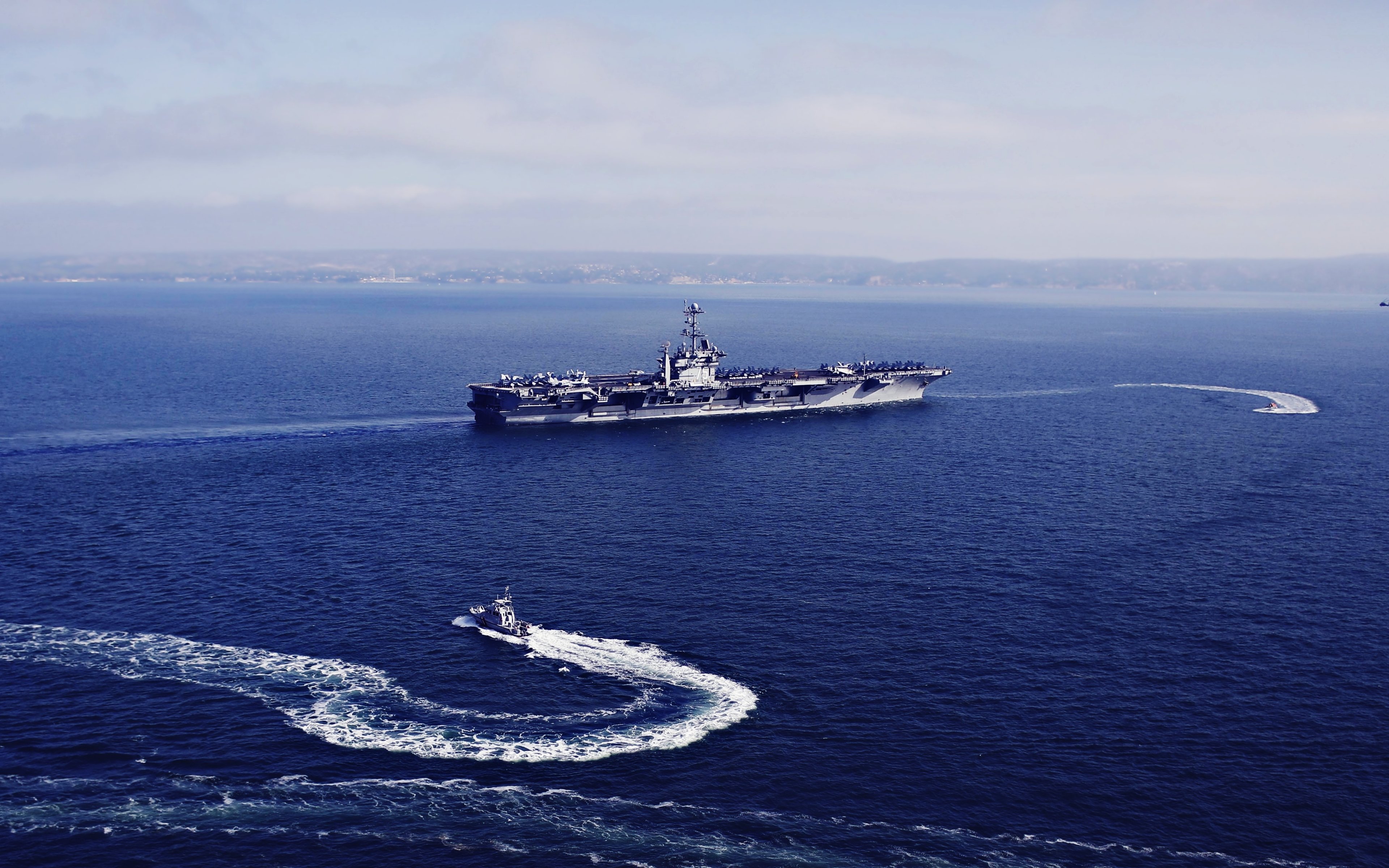 sredizemnoe, Marsel, Army, Clouds, Destroyer, Frigate, Military, Royal ...