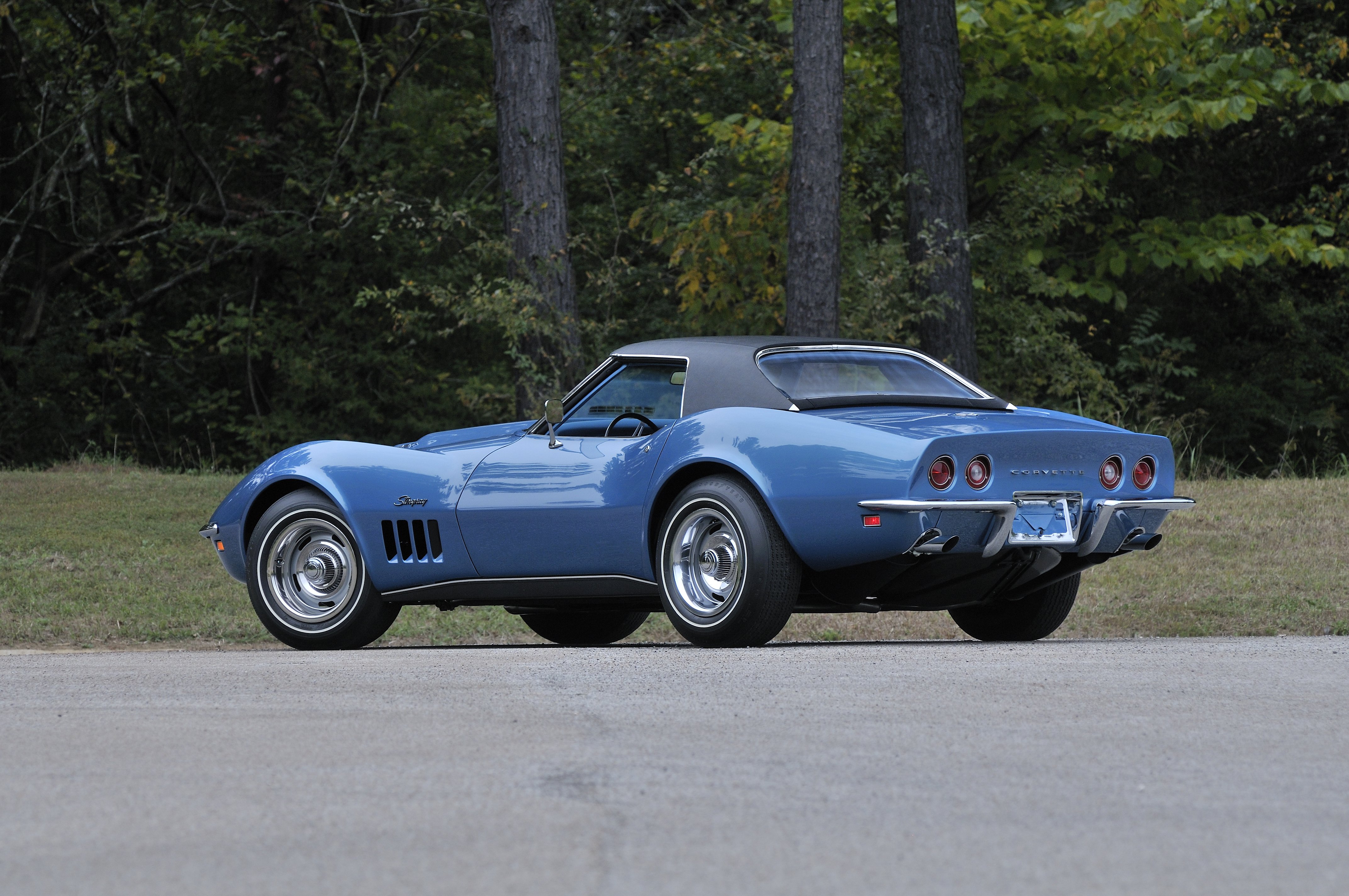 1969, Chevrolet, Corvette, Stingray, L88, Convertible, Blue, Muscle ...