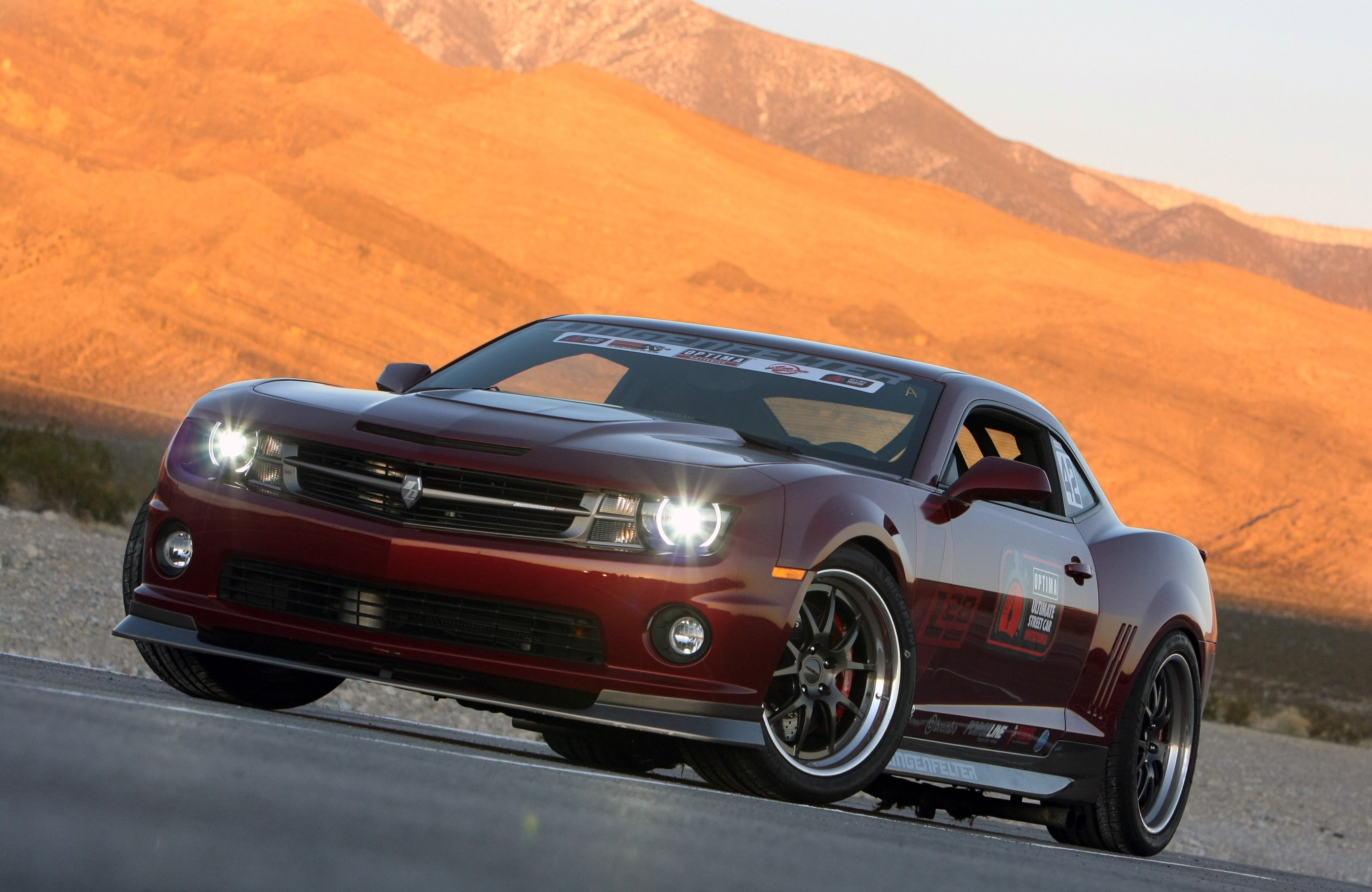 2010, Chevrolet, Camaro, L28, Red, Lingenfelter, Optima, Challenge ...