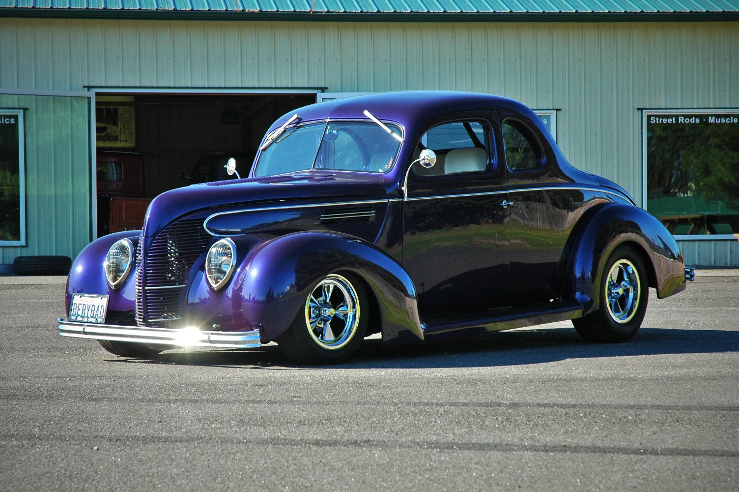 1938, Ford, Deluxe, Coupe, 5, Window, Hotrod, Streetrod, Hot, Rod ...