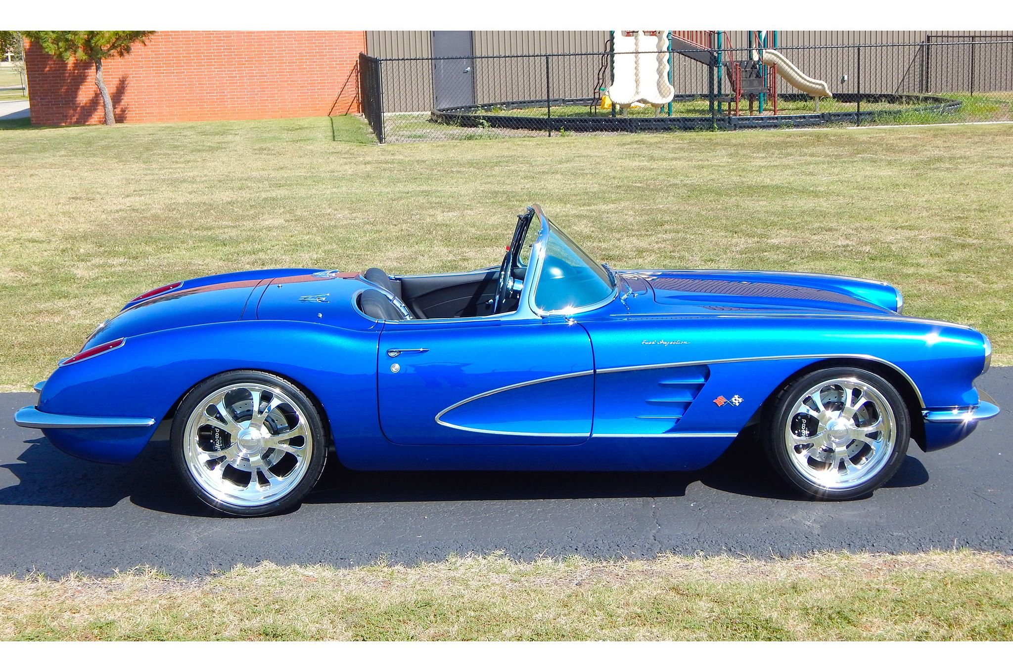 1959, Chevrolet, Corvette, Restomod, Streetrod, Street, Rod, Rodder ...