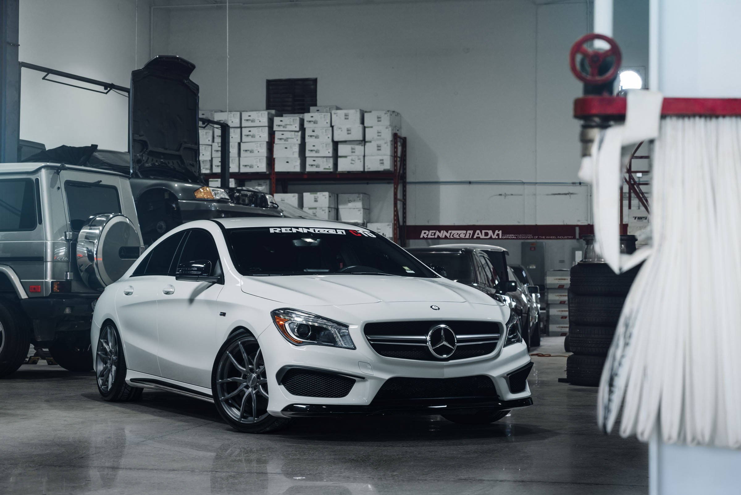 adv, 1, Wheels, Mercedes, Cla 45, Renntech, Tuning, Cars Wallpapers HD ...