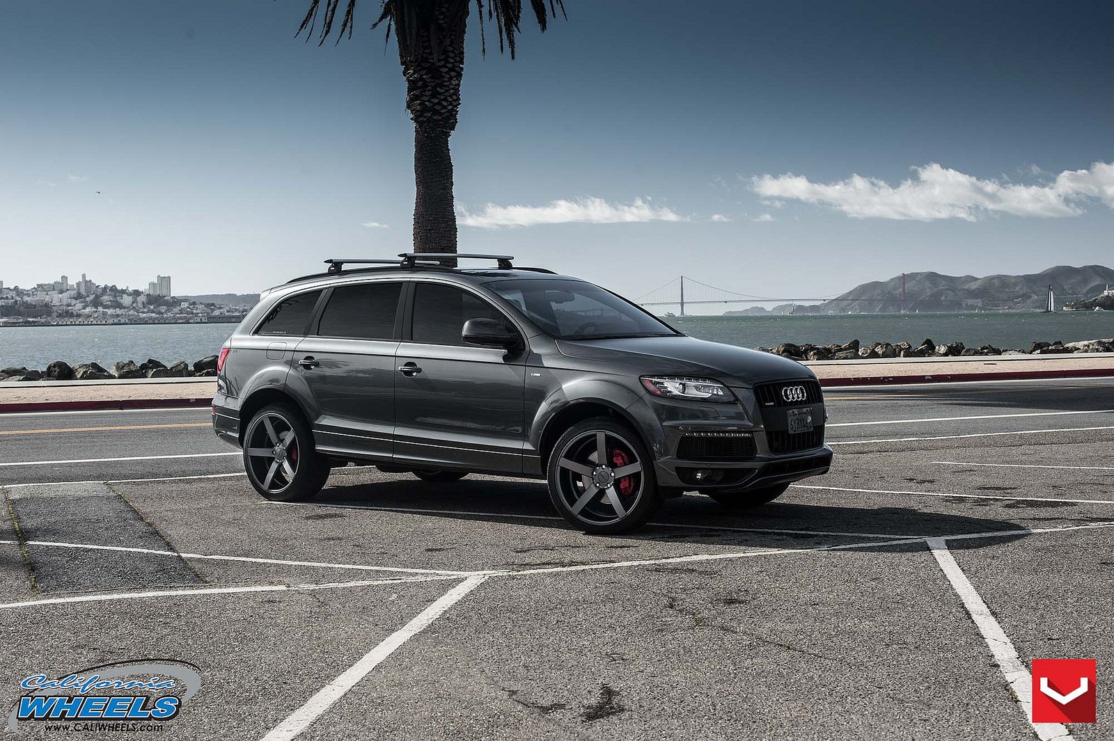 audi q7, Suv, Vossen, Wheels, Tuning, Cars Wallpapers HD / Desktop and ...
