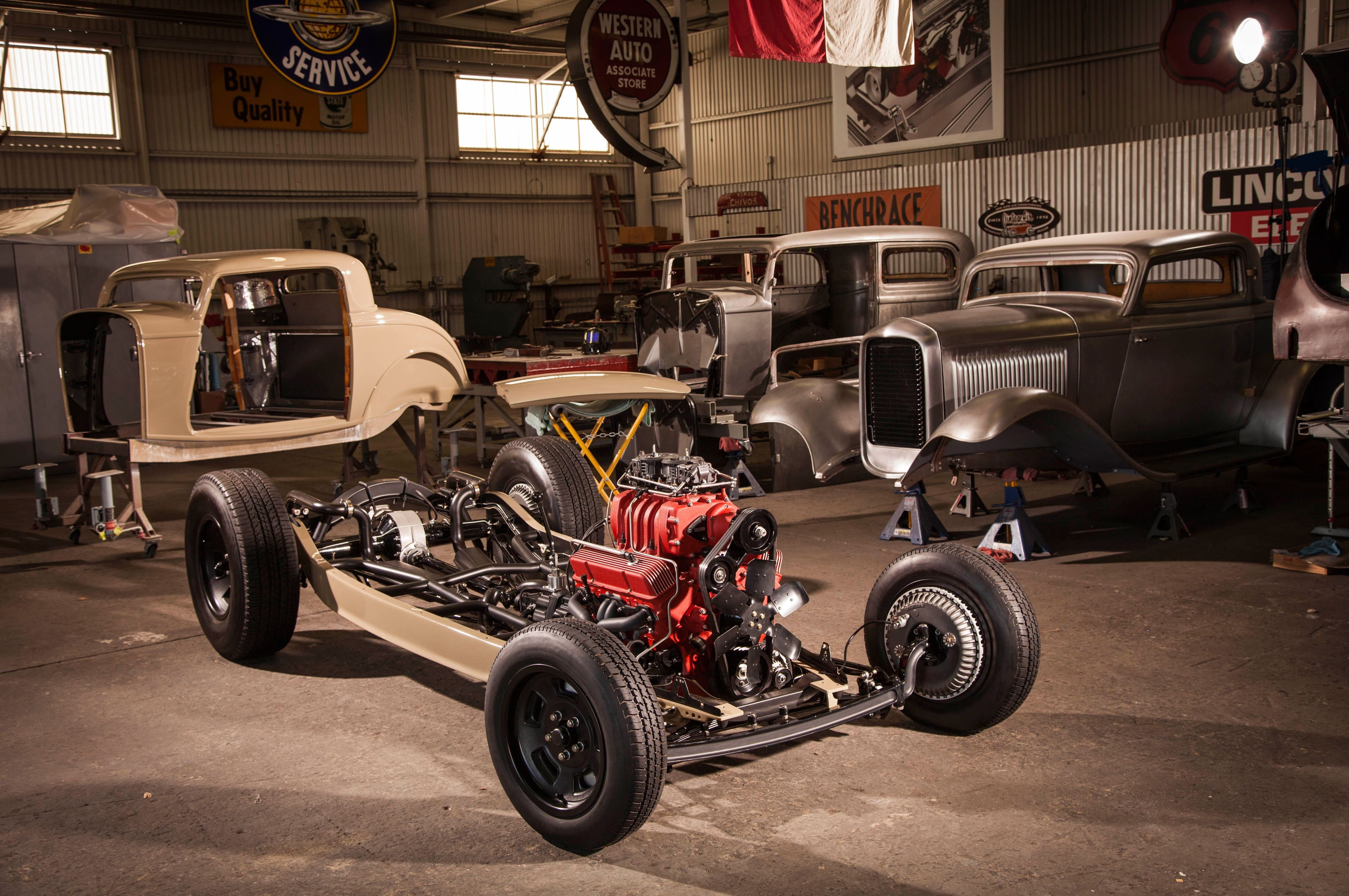 1932, Ford, Deuce, Coupe, Three, Window, Hot, Rod, Hotrod, Chopped, Top ...