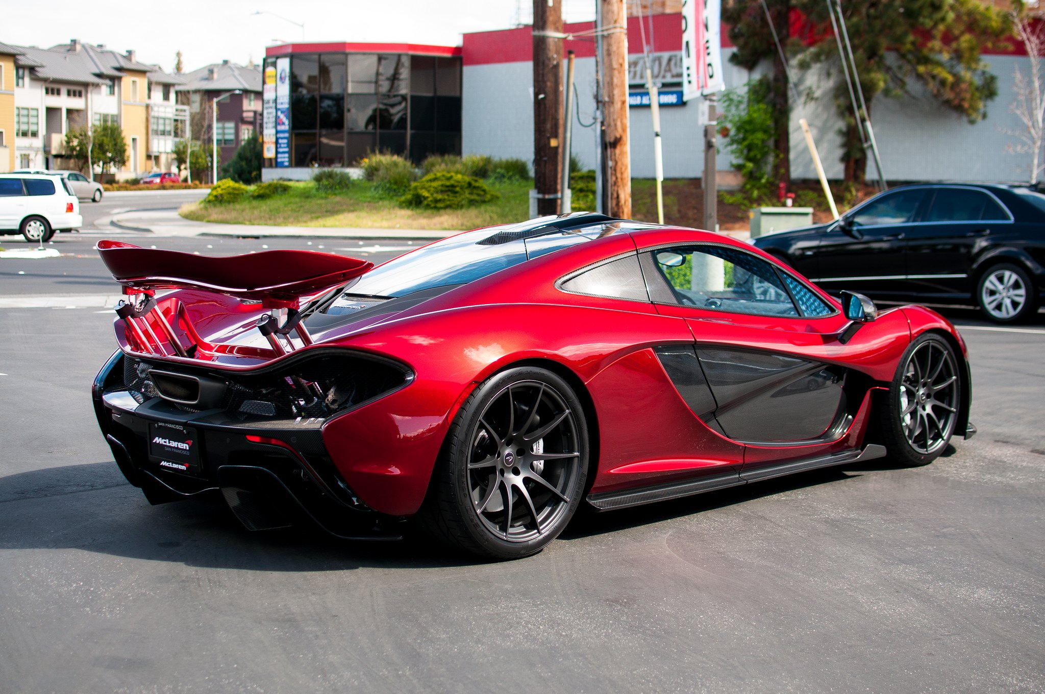 cars, Mclaren, P, 1, Supercar, Supercars, Volcano, Red Wallpapers HD ...