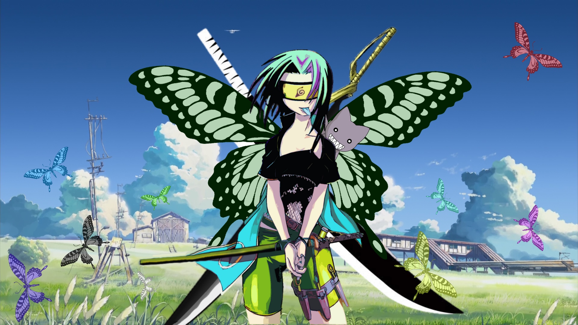 animal, Azumanga, Daioh, Bleach, Busou, Renkin, Butterfly, Cat, Haruno ...