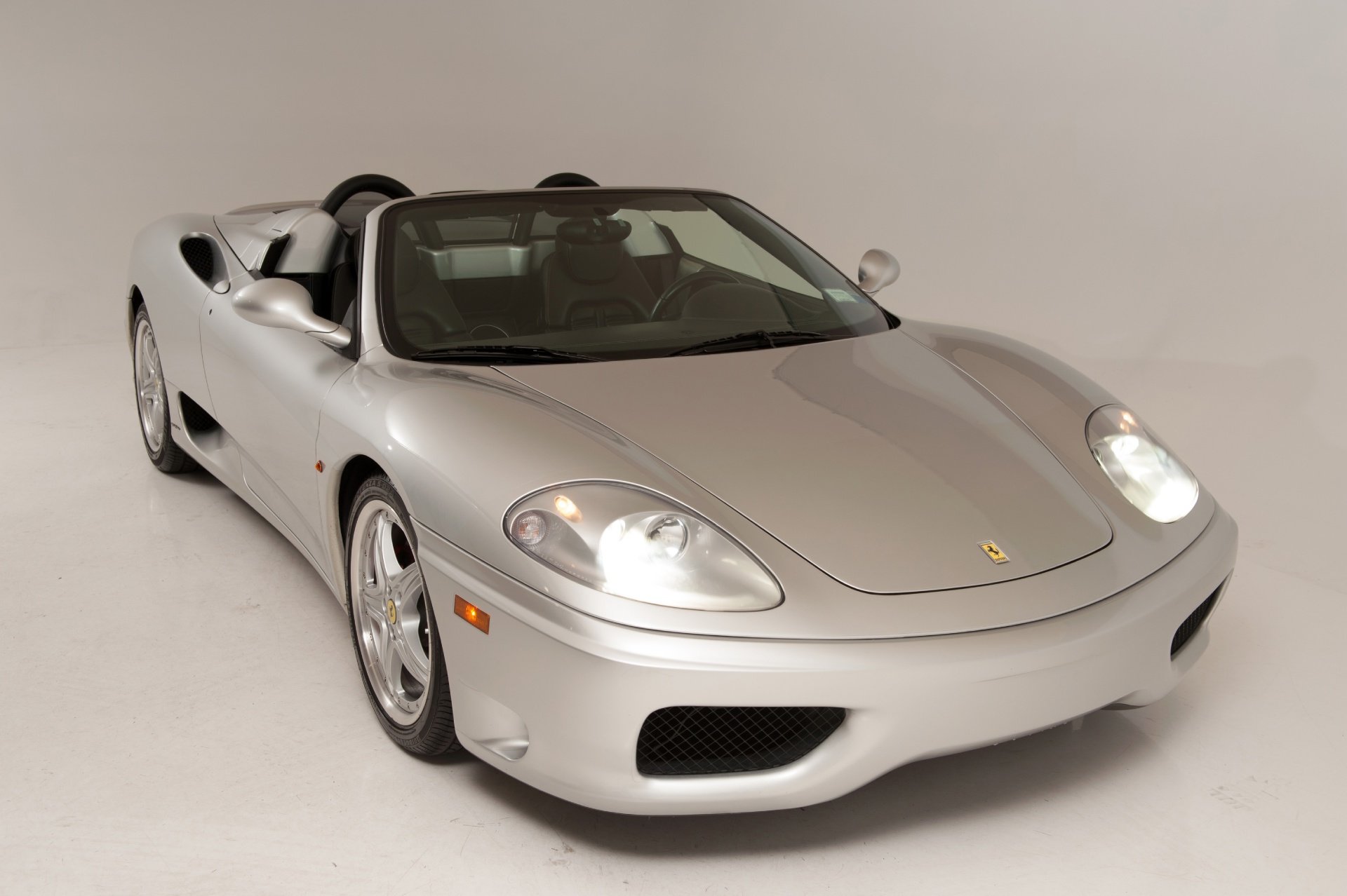 2003, Ferrari, Modena, 360, Spider, Cars, Silver Wallpapers HD ...