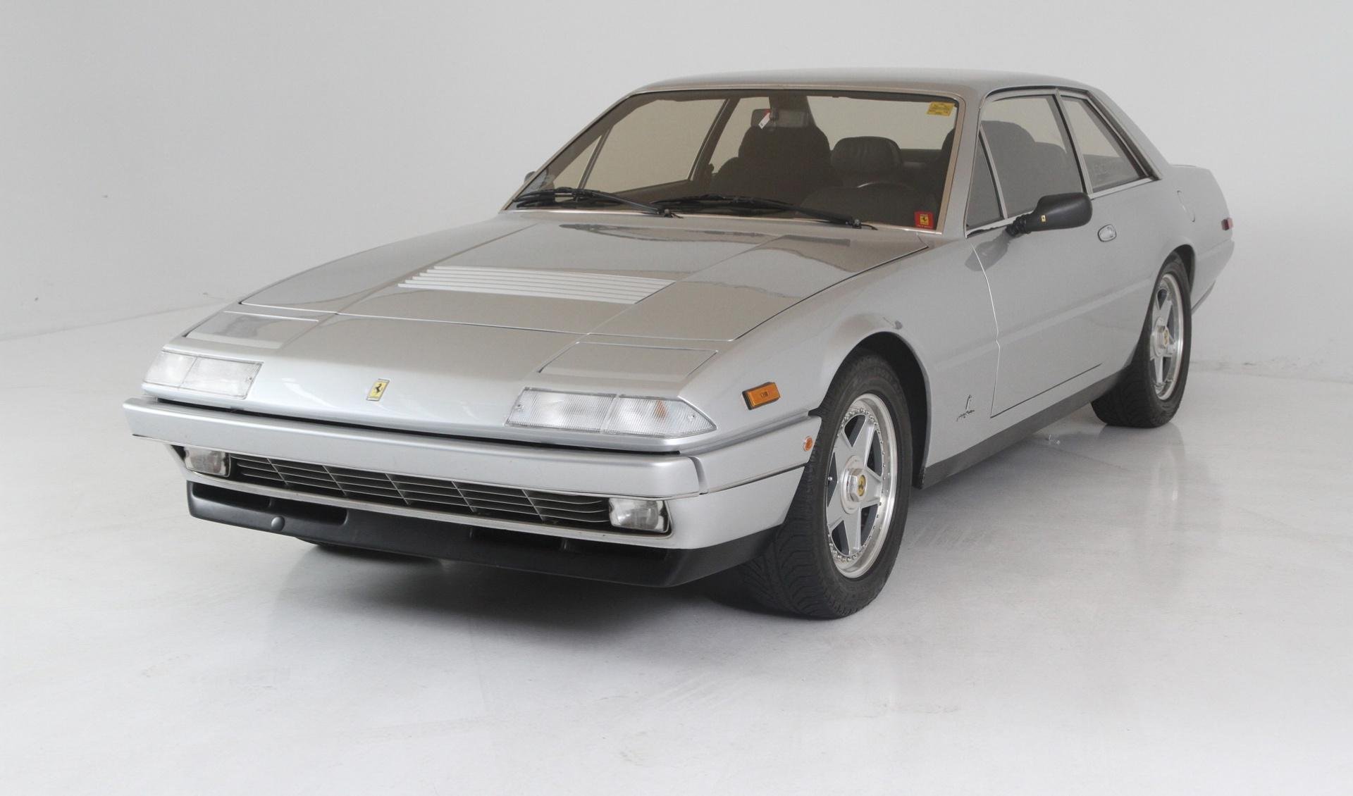 1986, Ferrari, 412, Gt, Agrento, Metallic, Silver, Cars Wallpapers HD ...