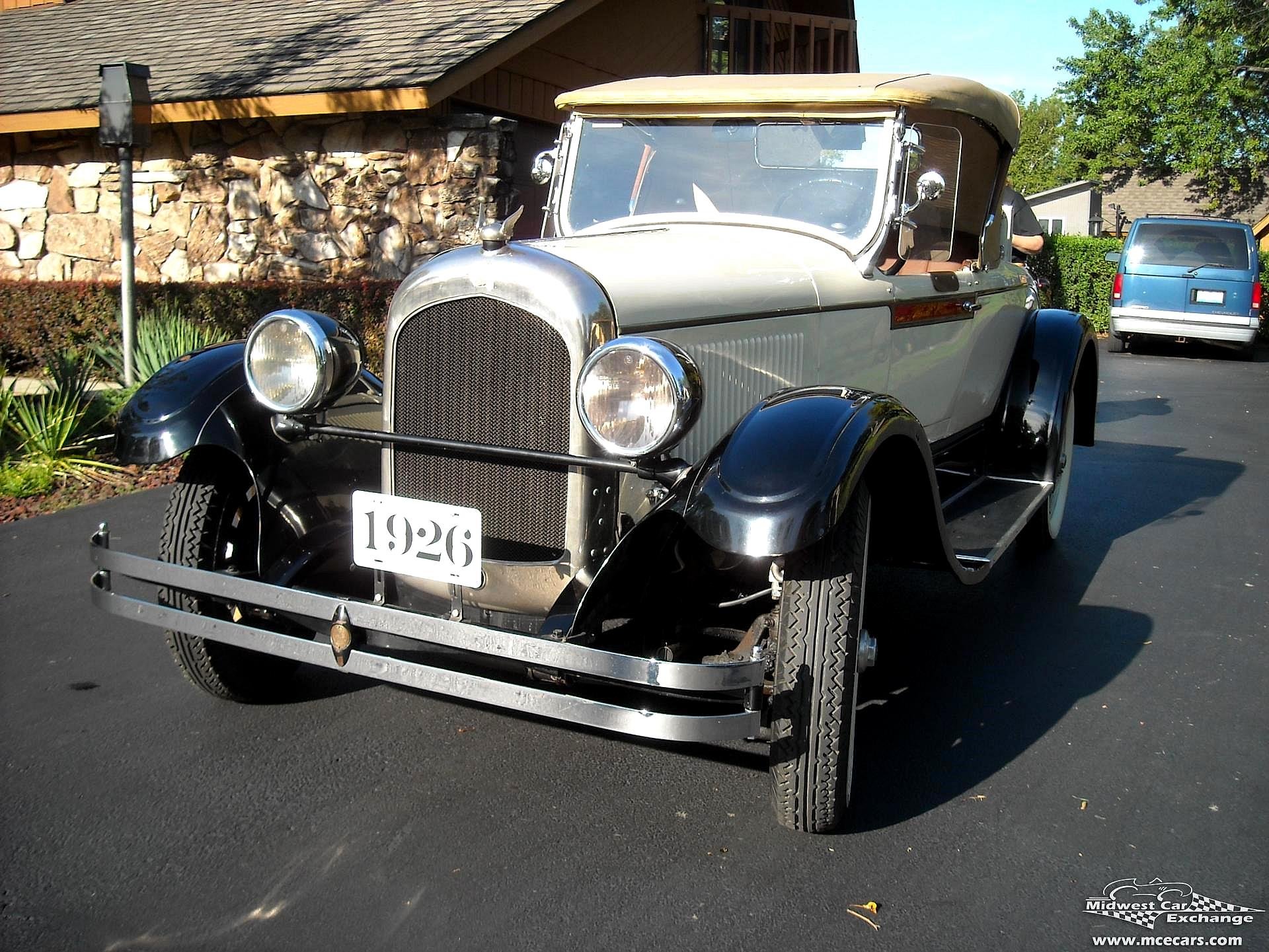 1926, Chrysler, G 70, Roadster, Classic, Old, Vintage, Original, Usa ...