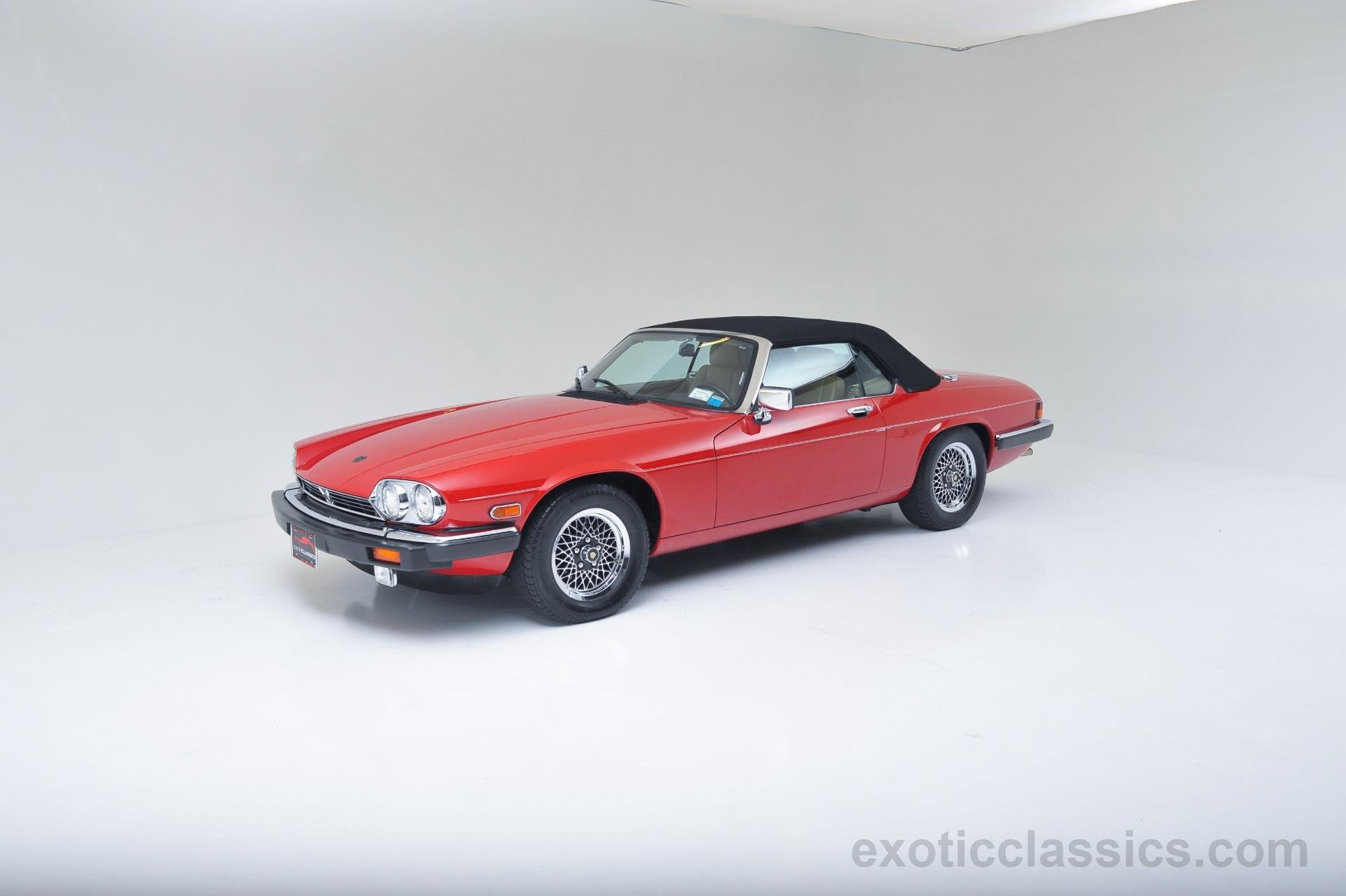 1989, Jaguar, Xjs, Convertible, V12, Cars, Red Wallpapers HD / Desktop ...