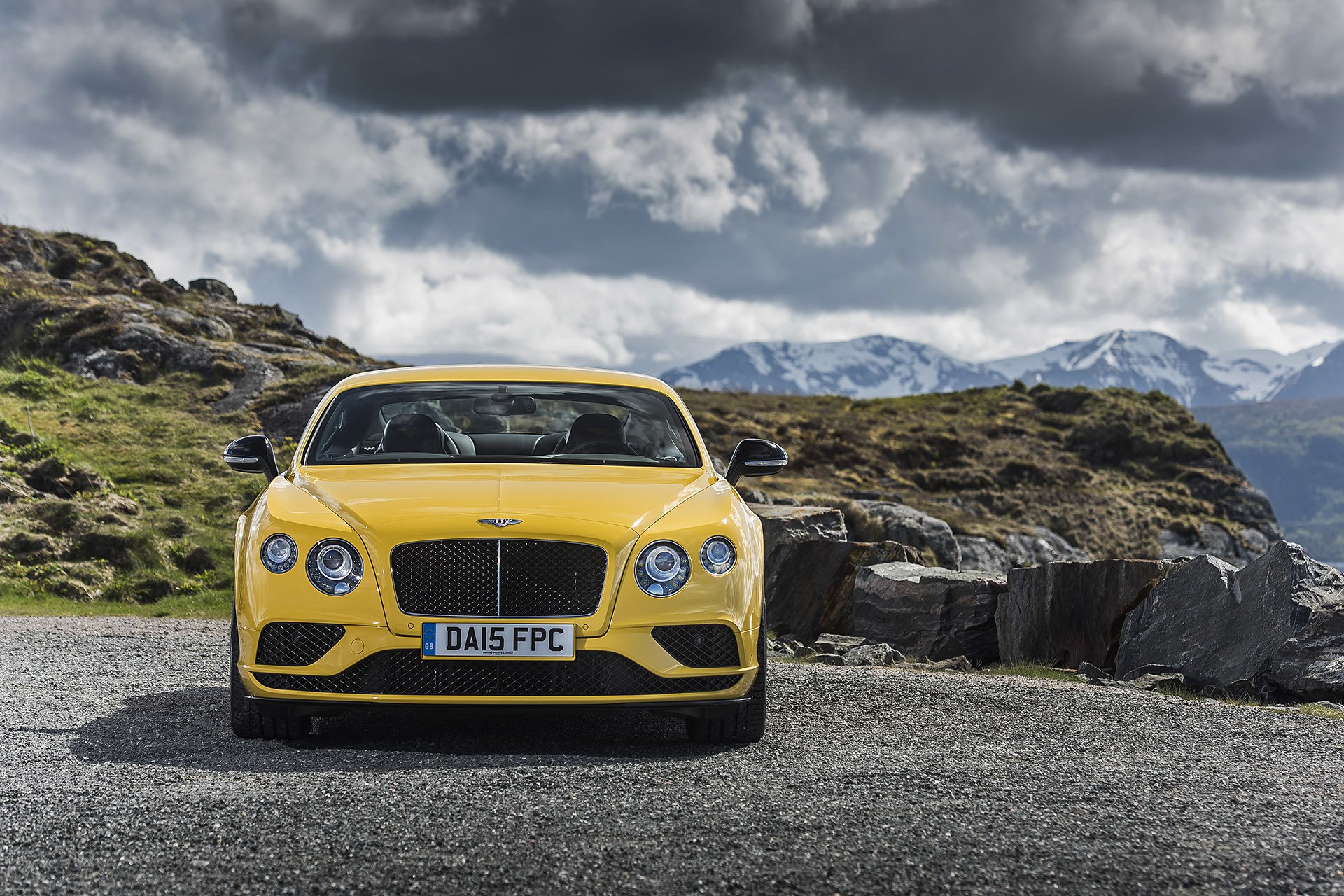 2016, Bentley, Continental gt, Coupe, Cars, Yellow Wallpapers HD ...