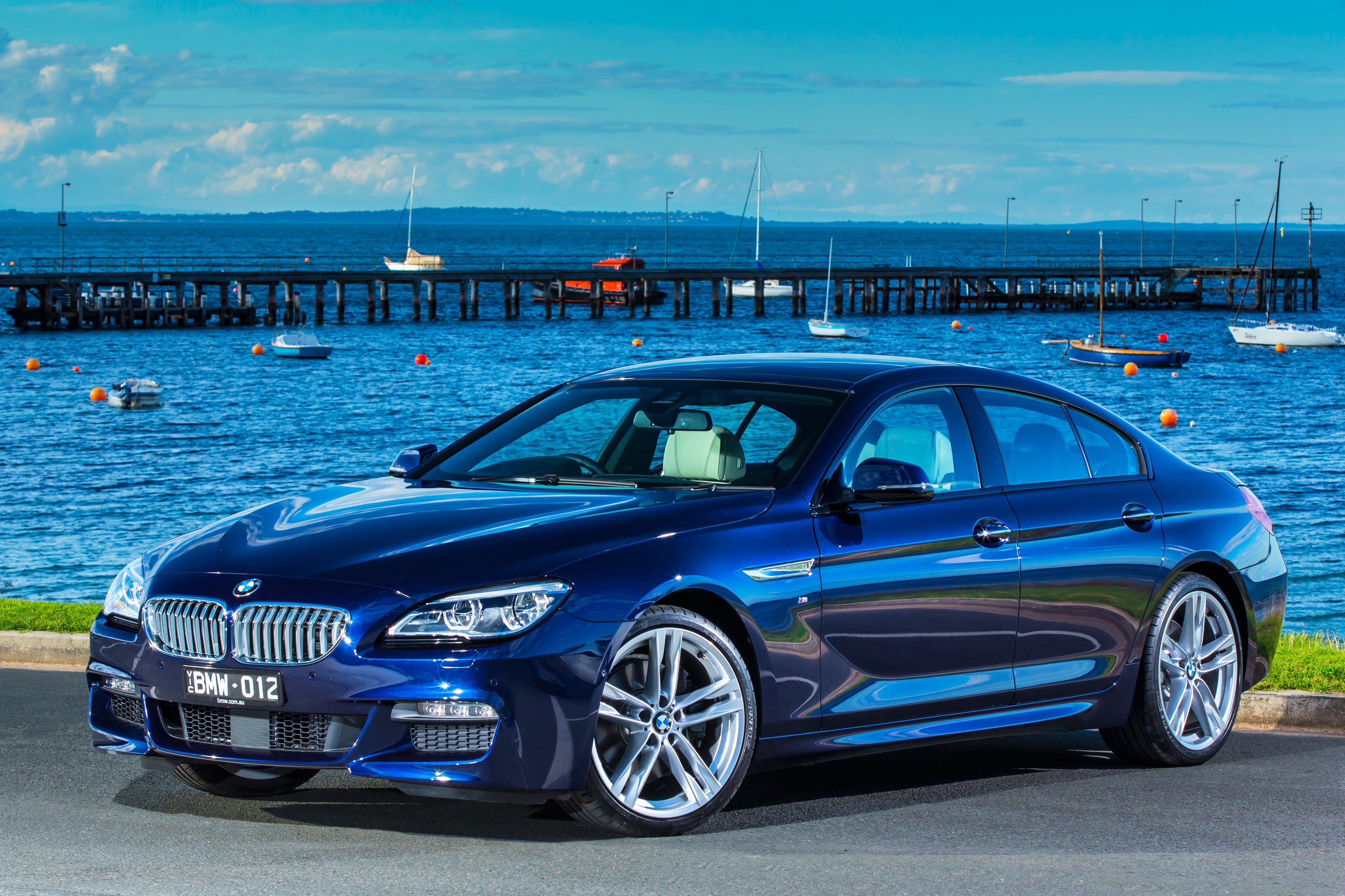 bmw, 650i, Gran, Coupe, M sport, Au spec, F06, Cars, Blue, 2015 ...