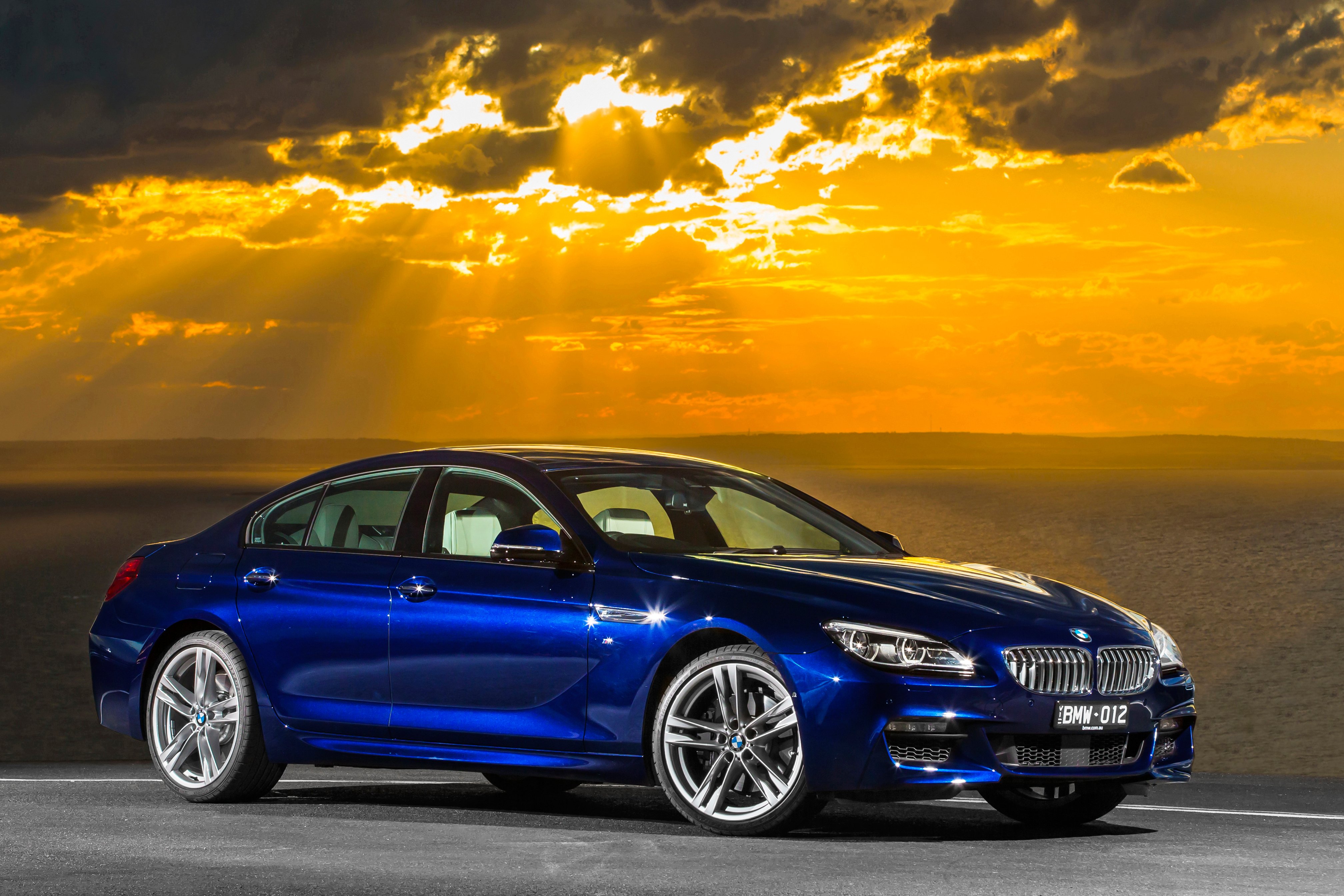 bmw, 650i, Gran, Coupe, M sport, Au spec, F06, Cars, Blue, 2015 ...